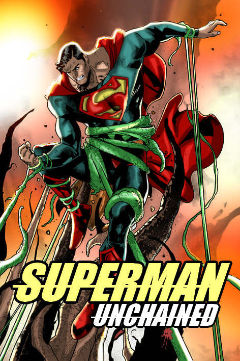 ArtStation - Colored a superman chained by Poison ivy lines from ...