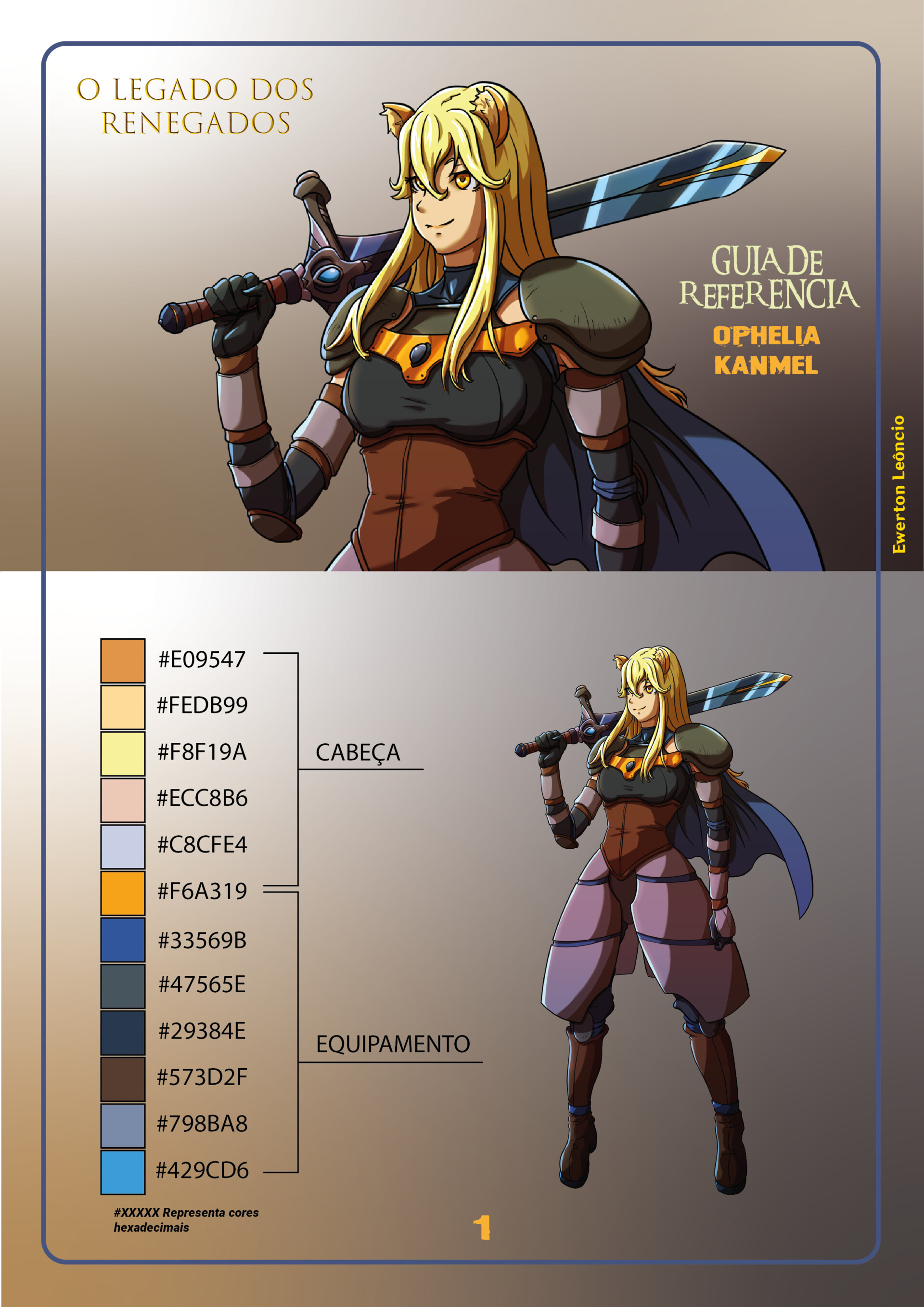 ArtStation - Design Graduation Project - Character Design for the game ...