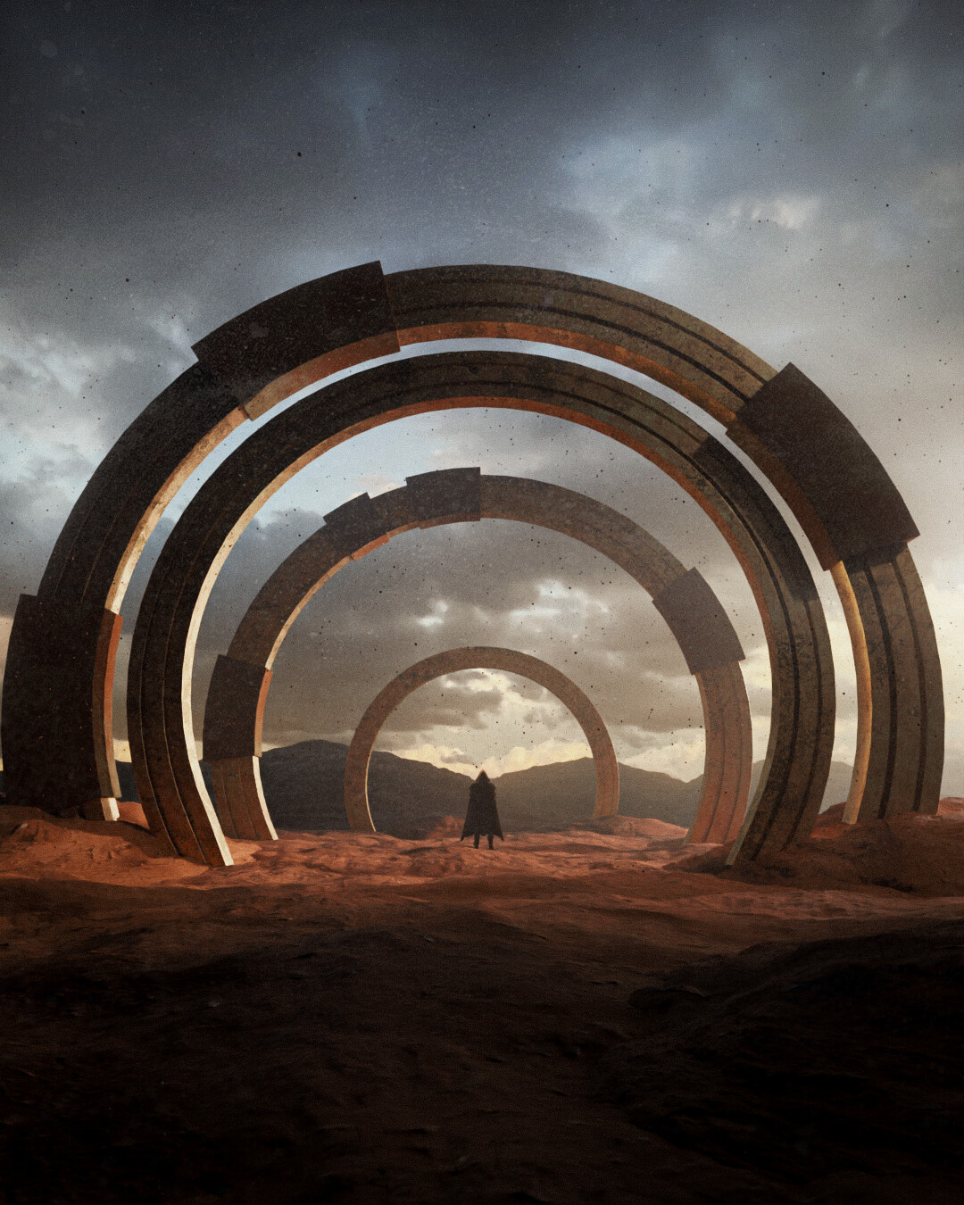 ArtStation - Desert Portals.