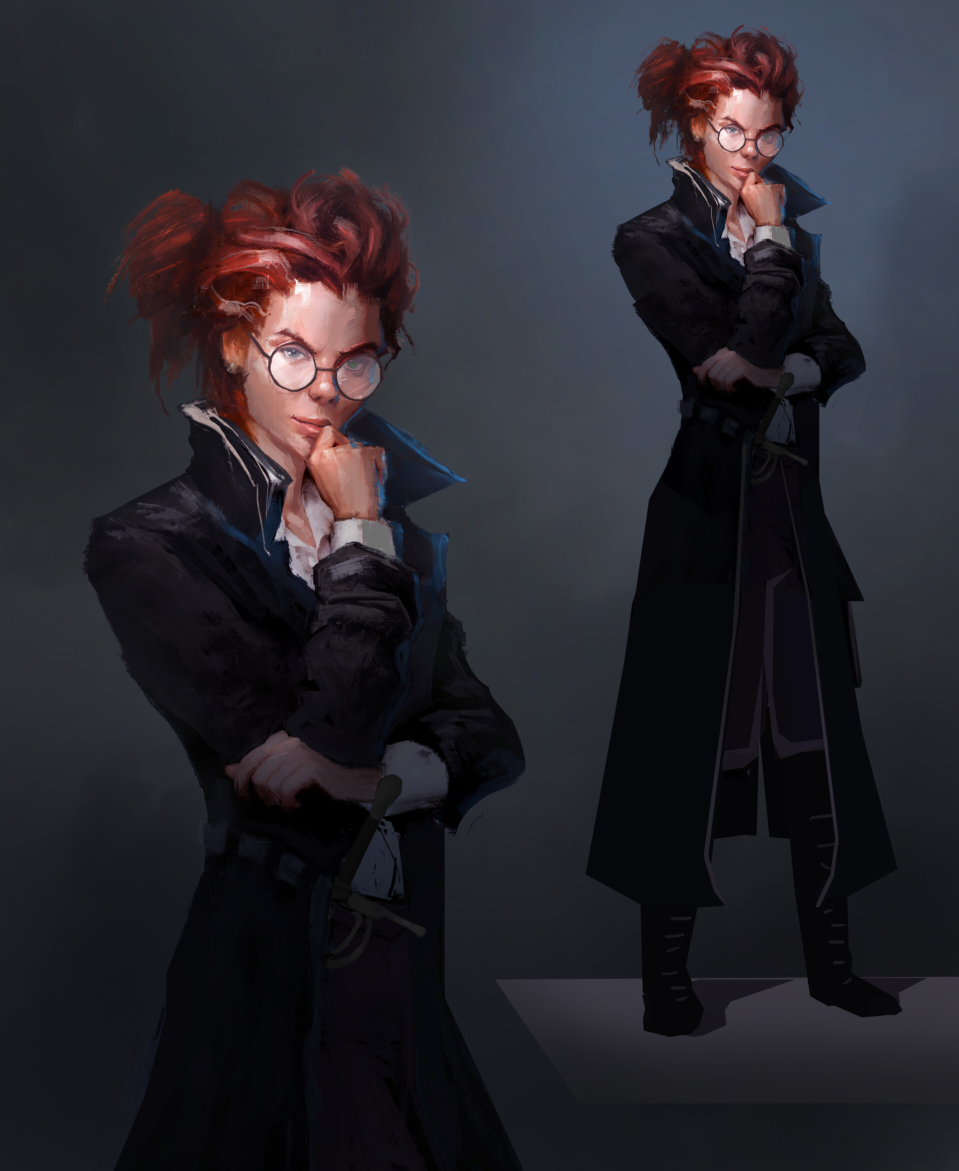 ArtStation - The Glass Cannon Network Ep1 - Matthew's Character