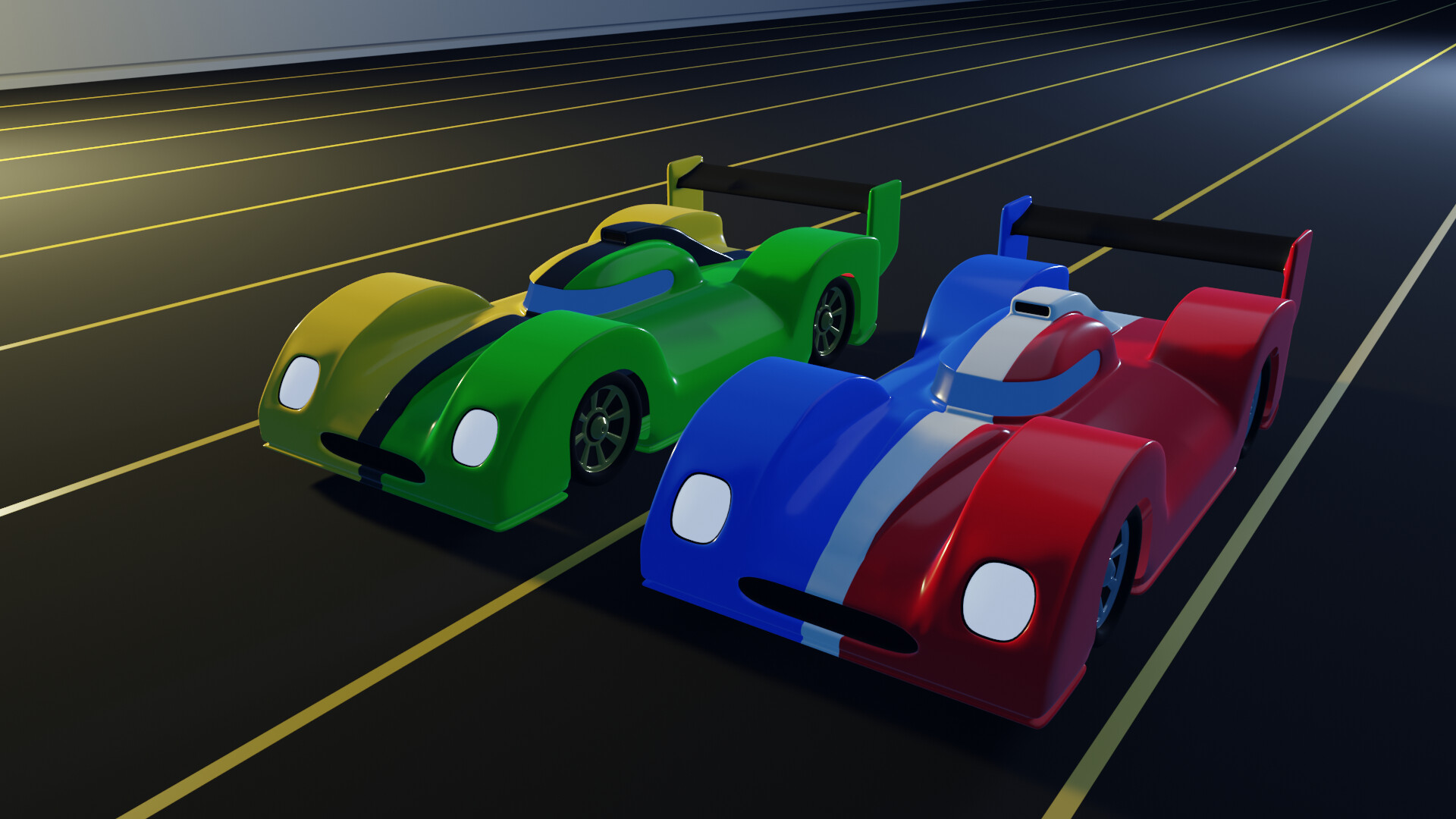 ArtStation - Le Mans Prototype Sports Car A