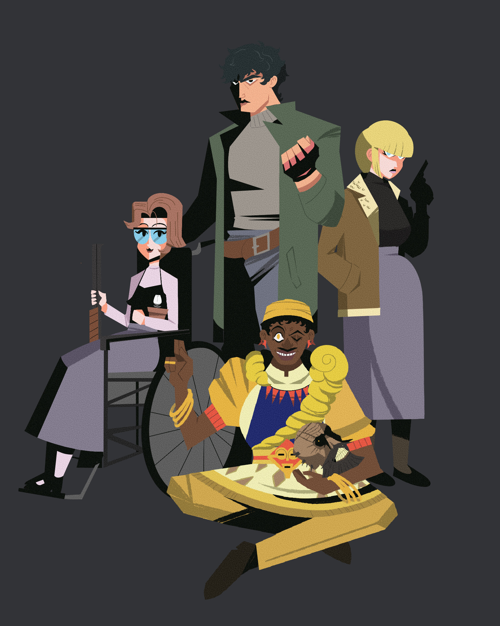 ArtStation - forsaken tetrad