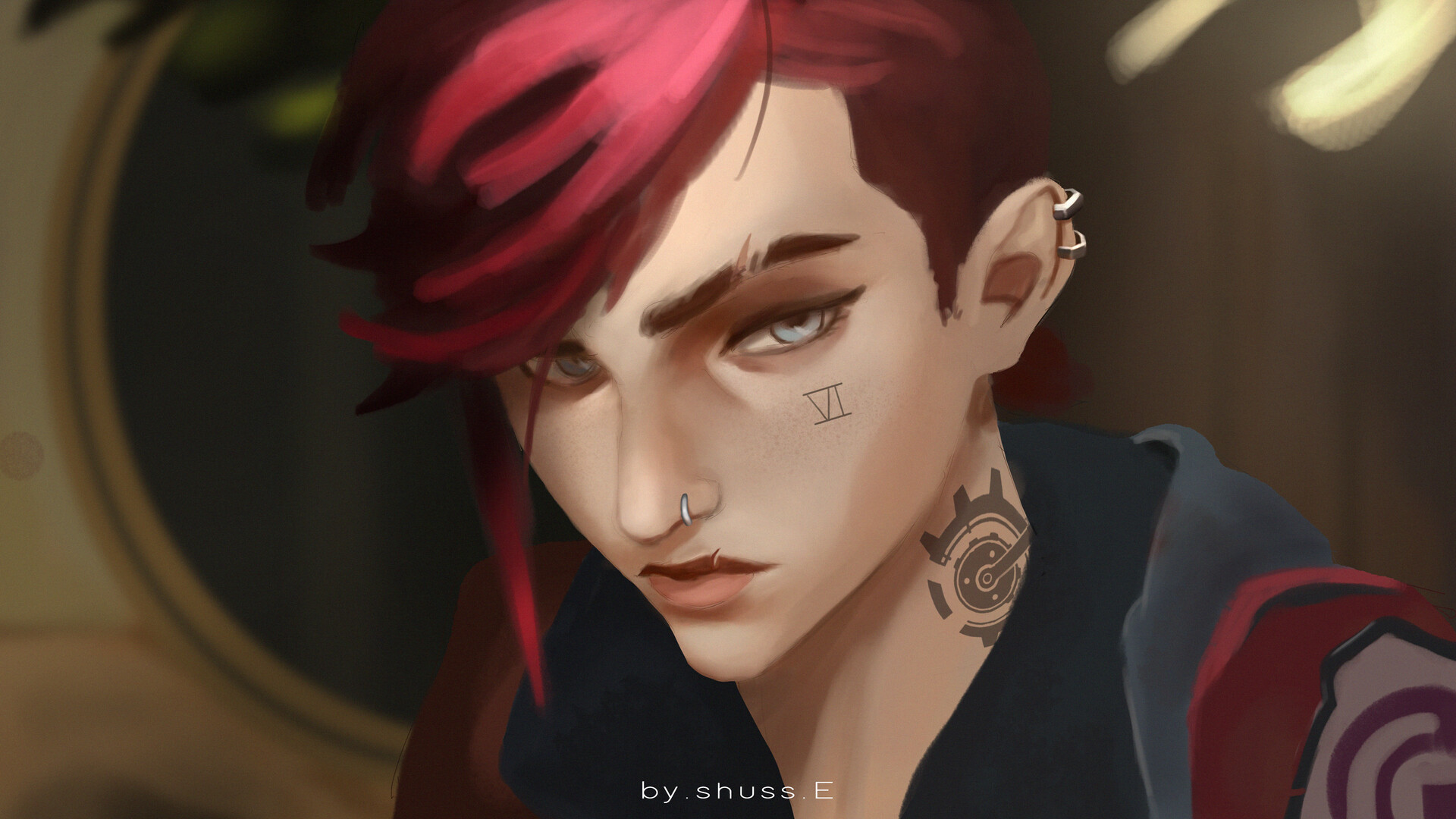 ArtStation - VI Arcane Fanart