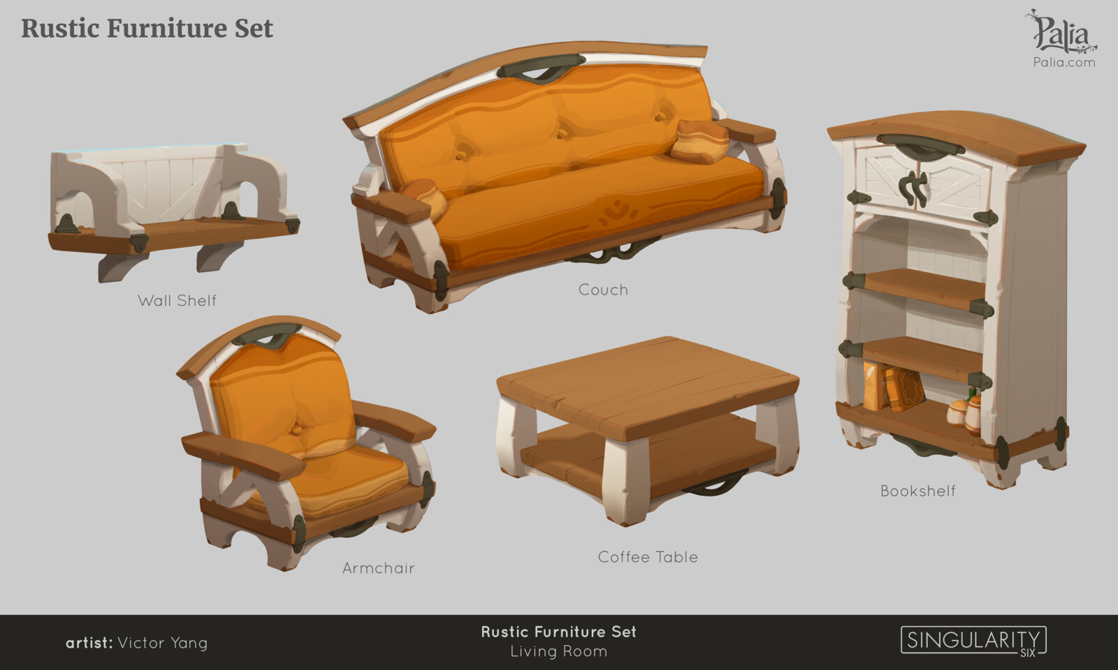 Victor Yang - Palia - Props & Cosmetics