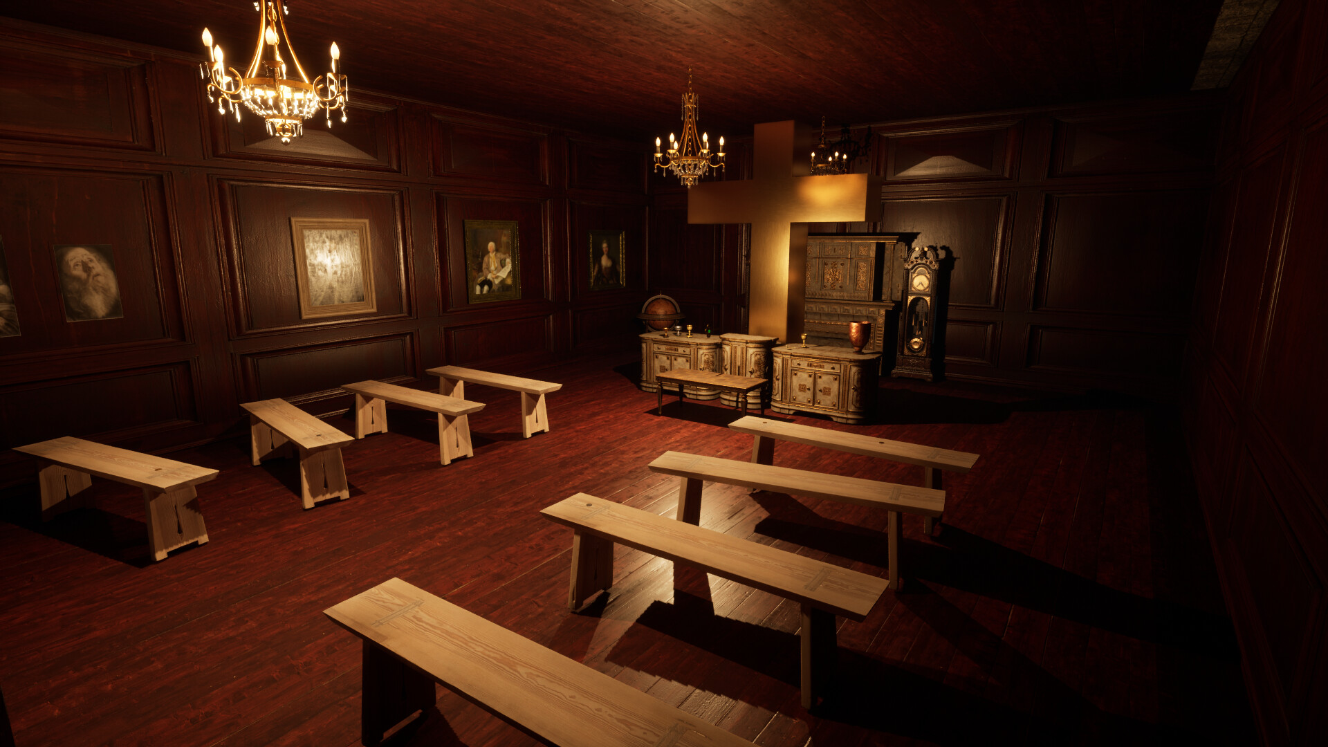 ArtStation - Cursed Castle - Level Screenshots