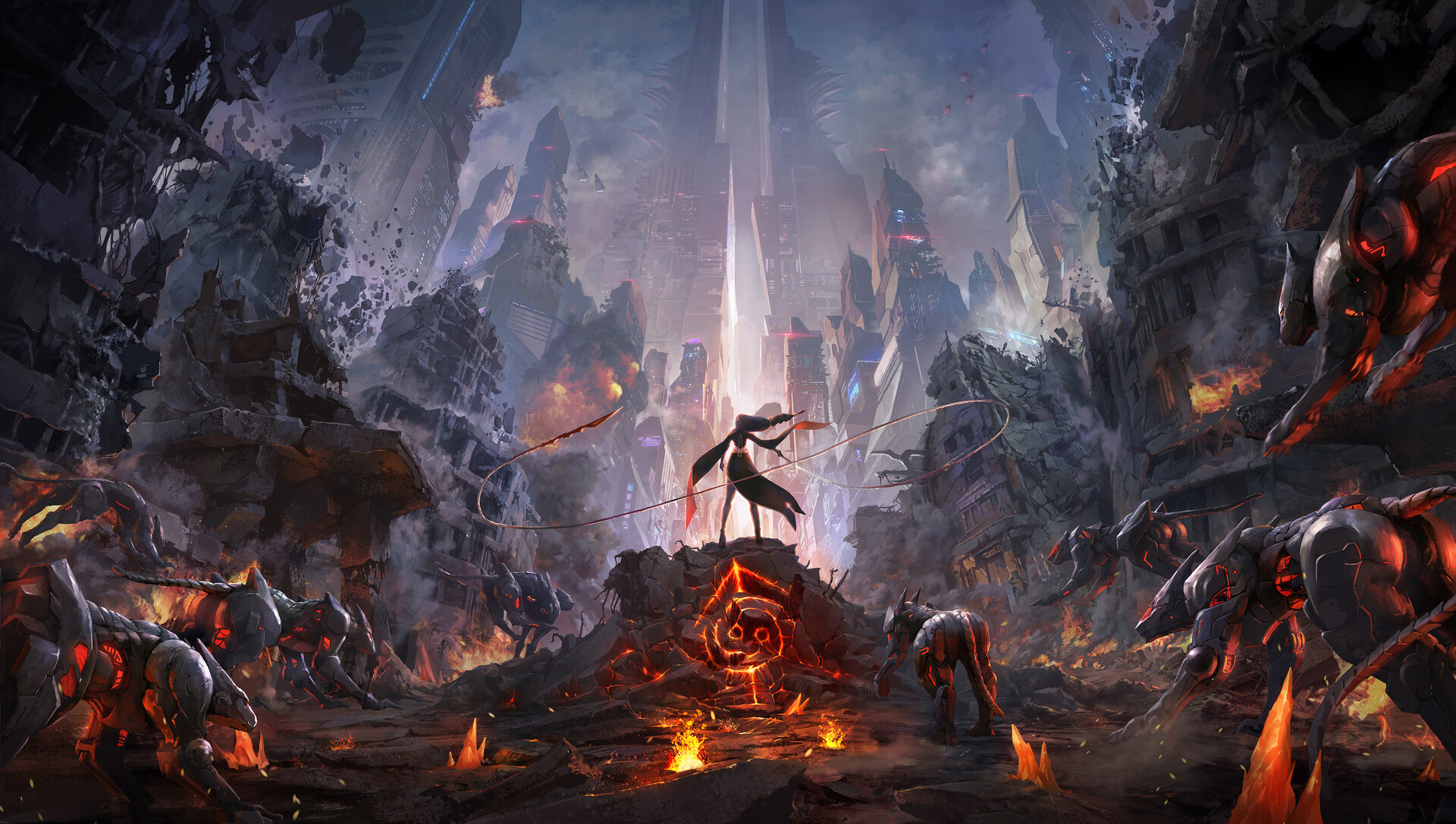 ArtStation - old work. 终钥之歌