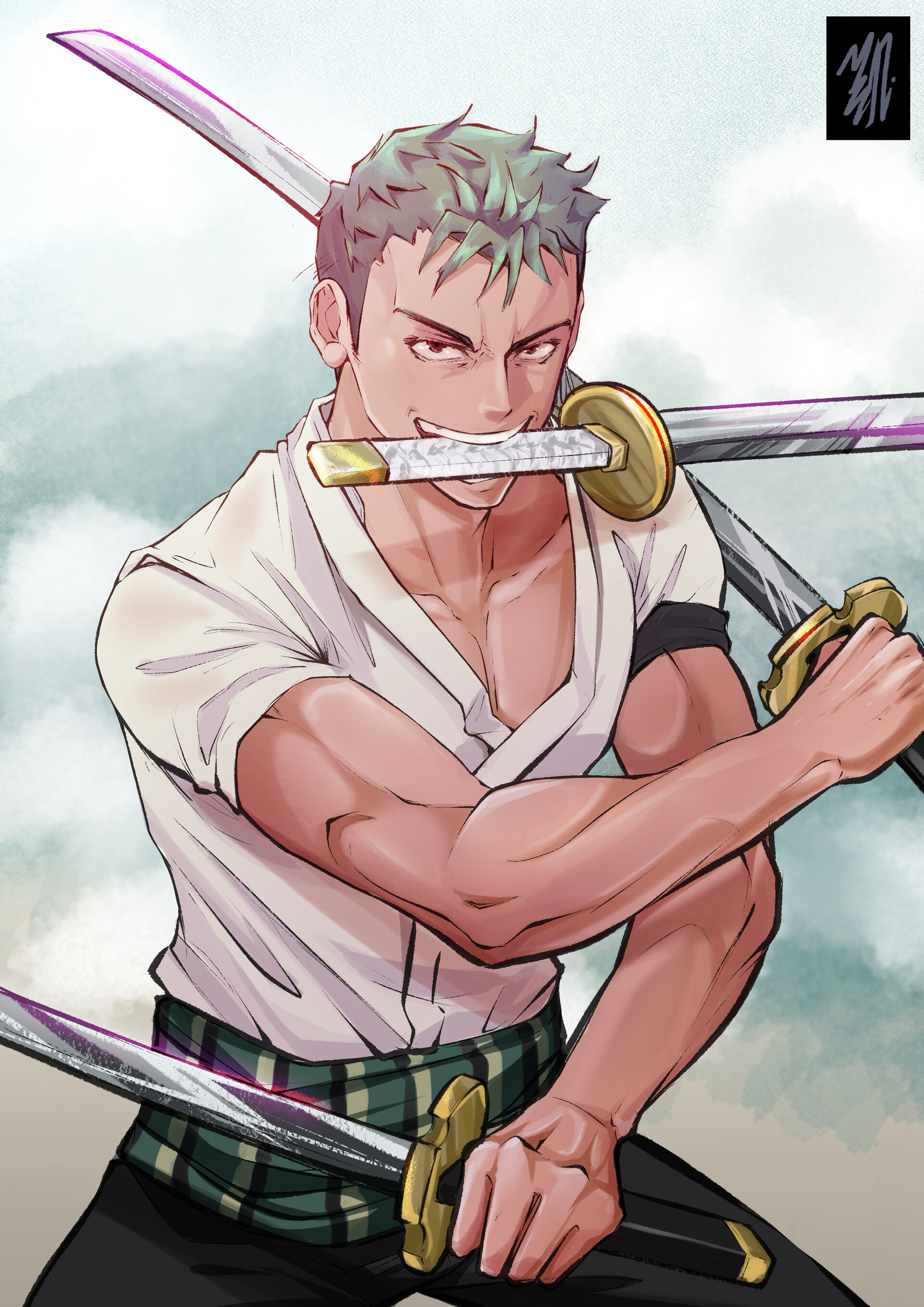 ArtStation - Fanart of Zoro