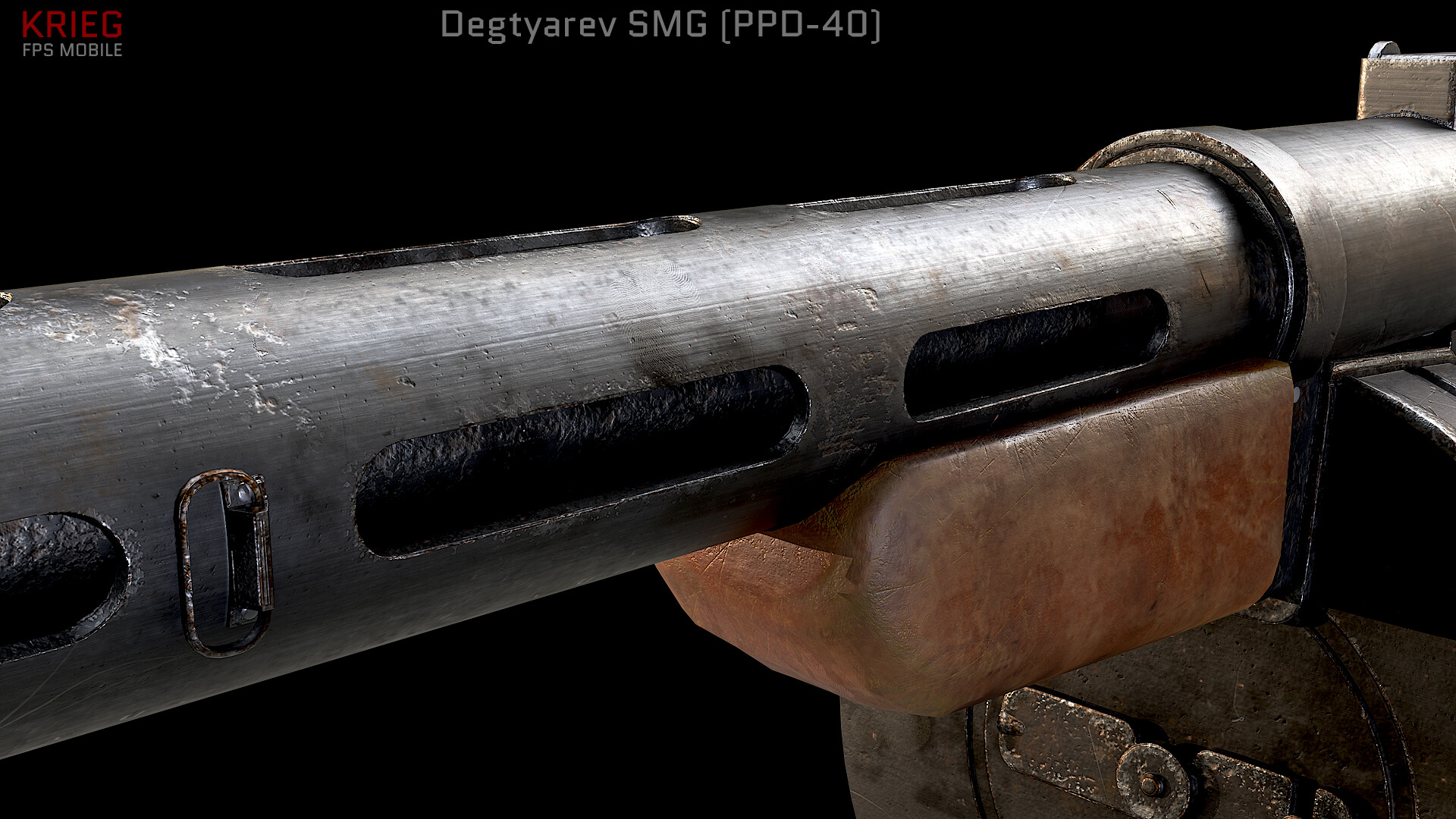 Ruslan Savinov - Degtyarev SMG PPD-40 Game Ready