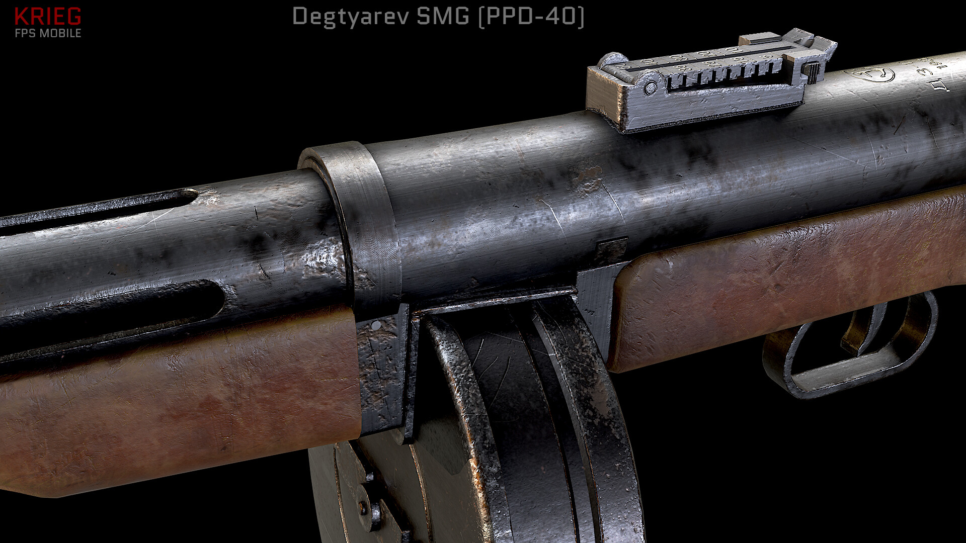 Ruslan Savinov - Degtyarev SMG PPD-40 Game Ready