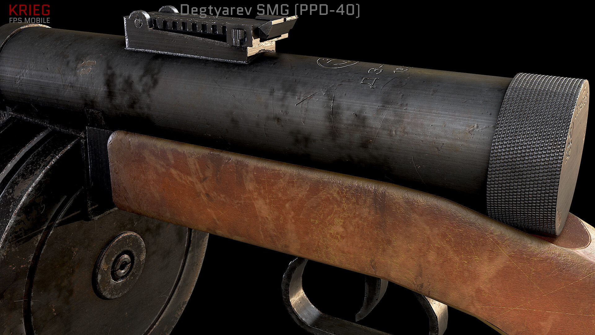 Ruslan Savinov - Degtyarev SMG PPD-40 Game Ready