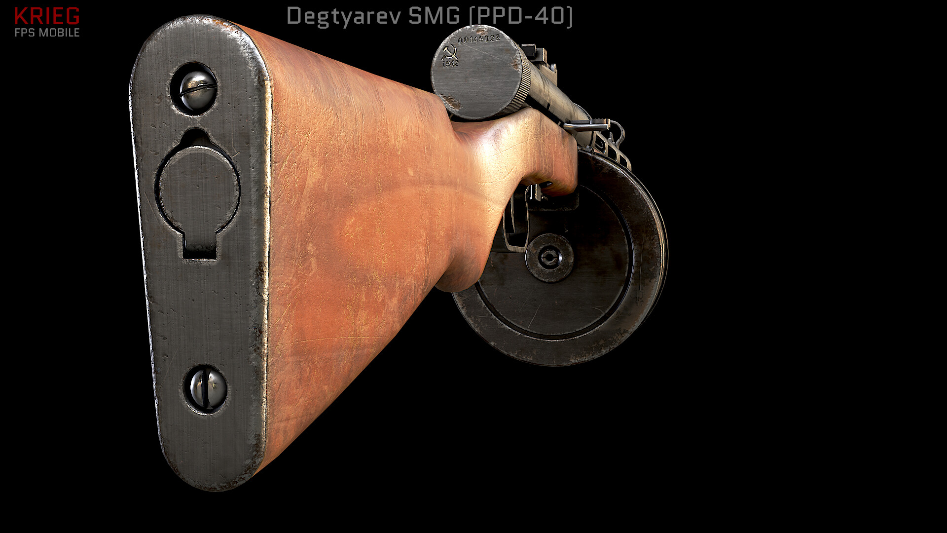Ruslan Savinov - Degtyarev SMG PPD-40 Game Ready