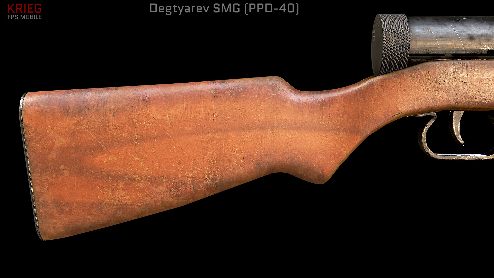 Ruslan Savinov - Degtyarev SMG PPD-40 Game Ready