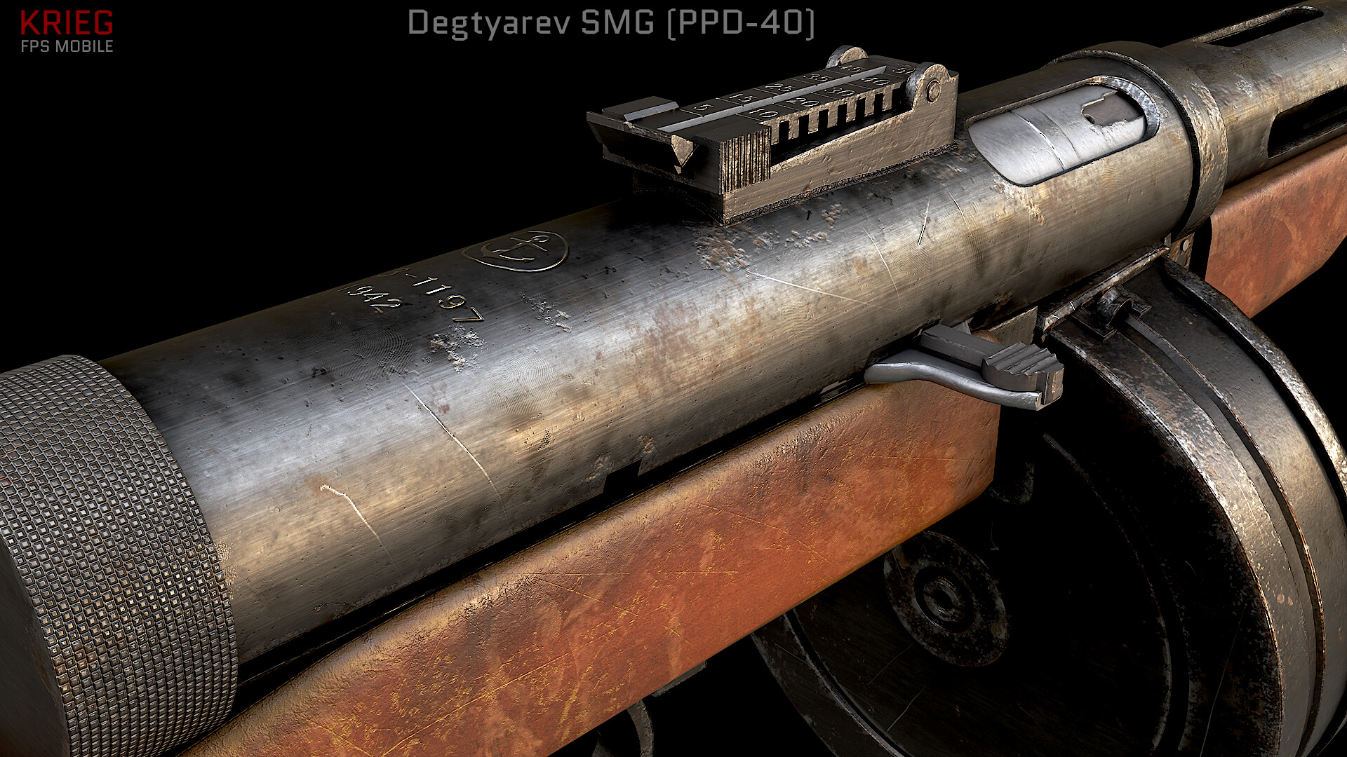 Ruslan Savinov - Degtyarev SMG PPD-40 Game Ready