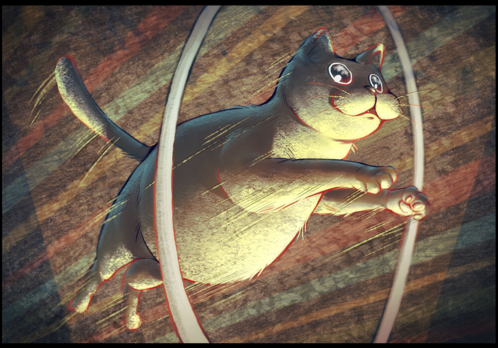 ArtStation - Circus Cat