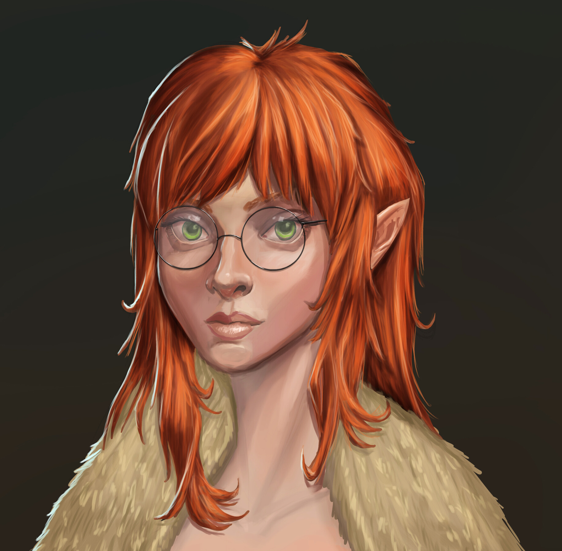 ArtStation - Elf Portrait