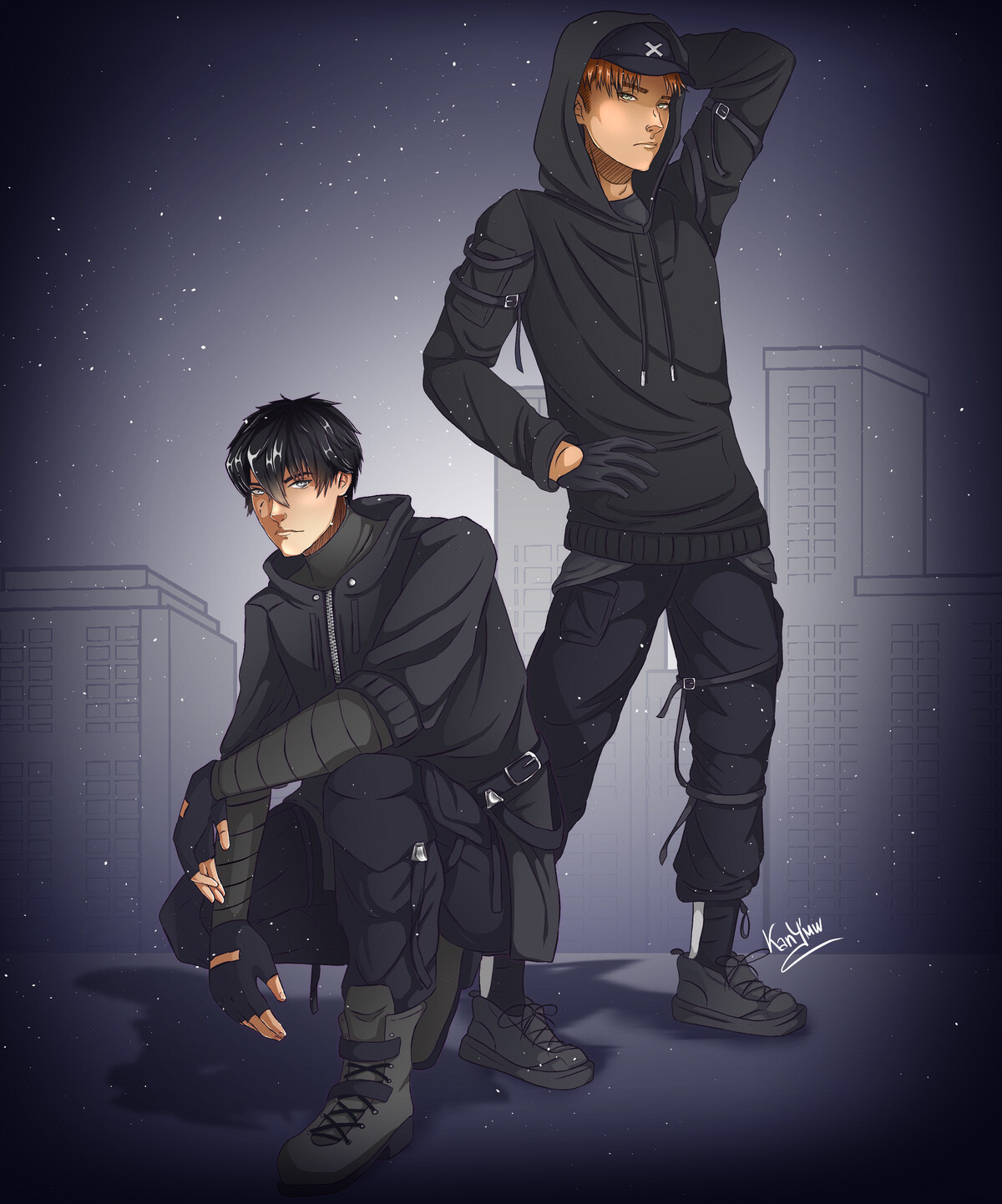 ArtStation - Character design, OC, Techwear