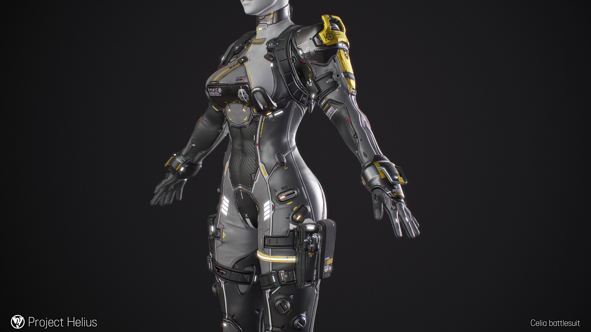 Bspined - Project Helius BodySuit work