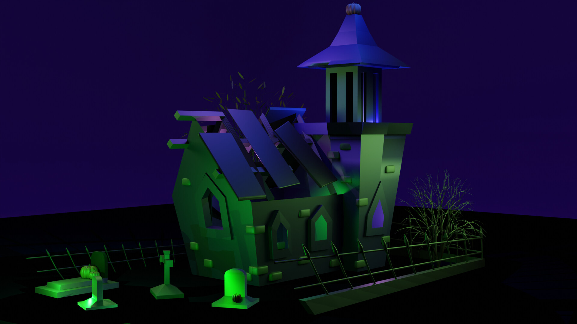 ArtStation - Spooky House