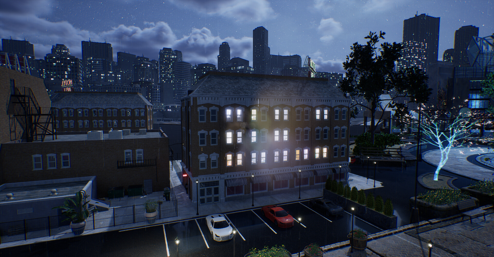 ArtStation - Interior Mapping Shader in UE5