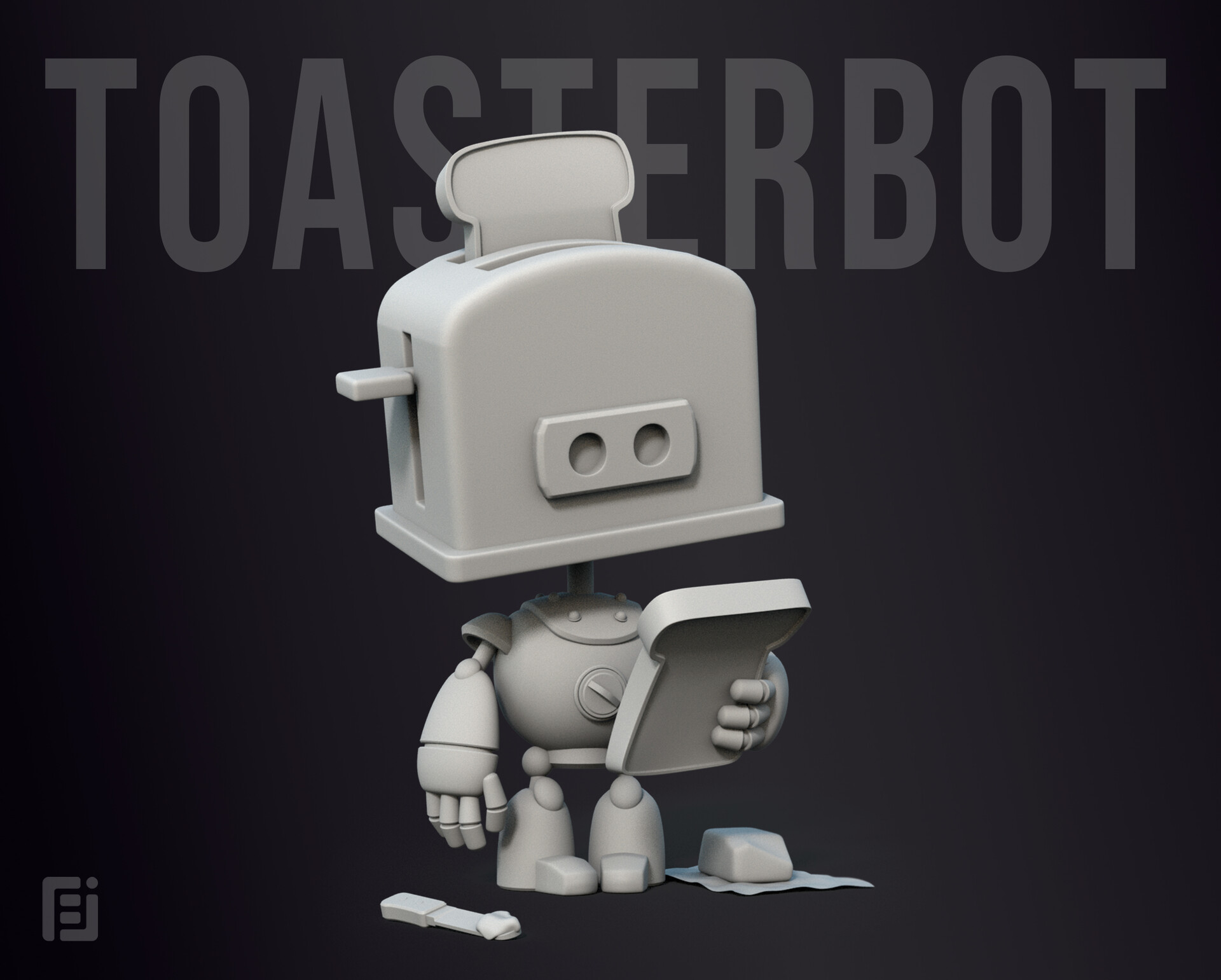 ArtStation - Toasterbot
