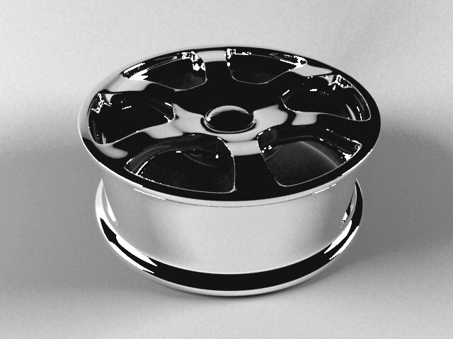 ArtStation - Car Rim 3D Model