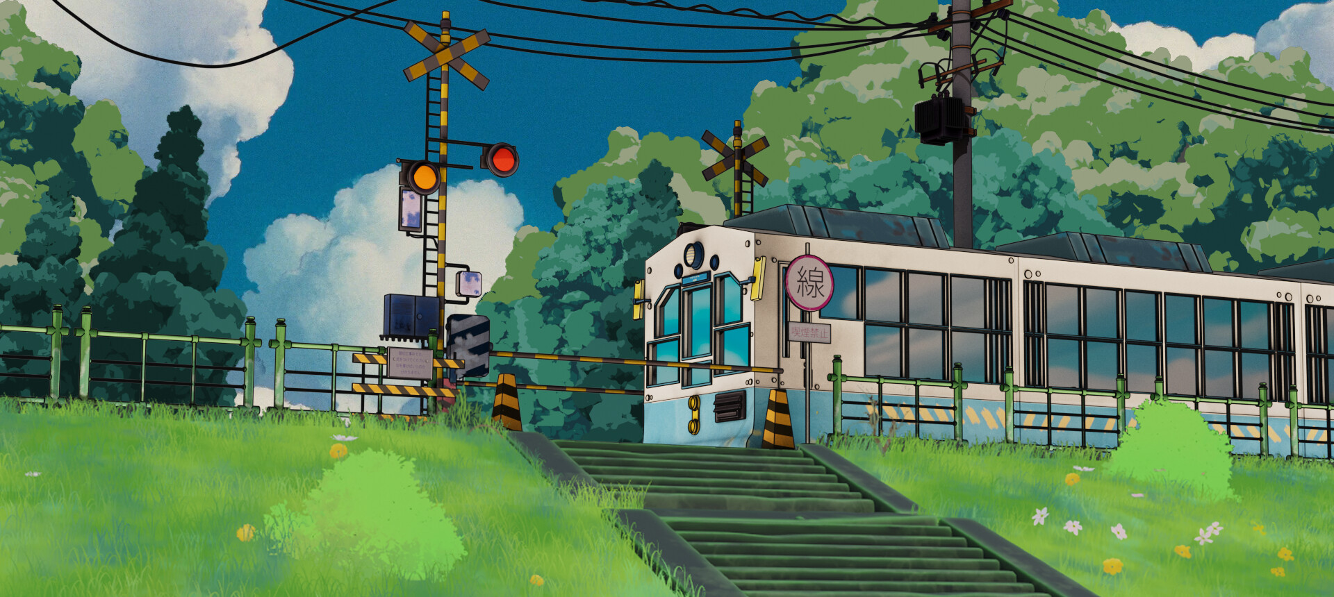 ArtStation - Ghibli Tram