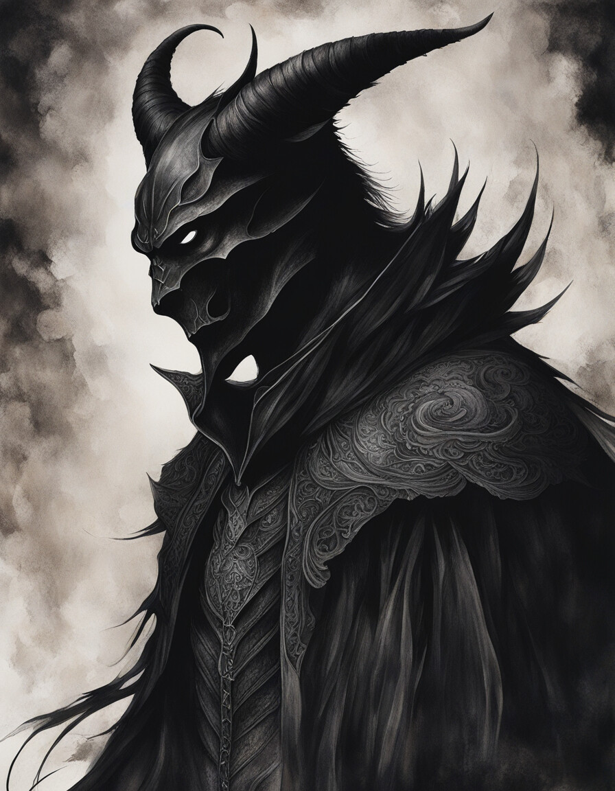 ArtStation - Raw Ebony Devil