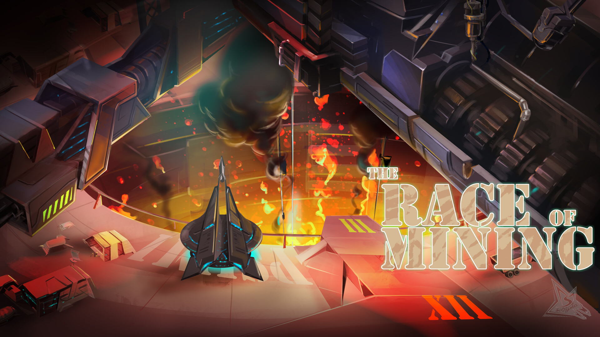 ArtStation - The Race of Mining