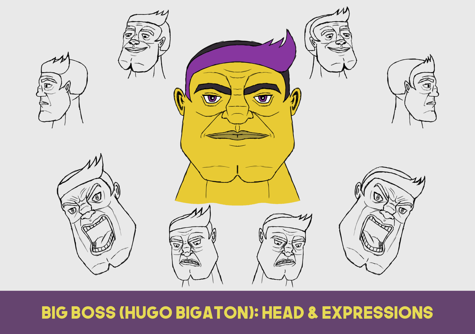 ArtStation - Big Boss (Hugo Bigaton) Remake - Pre-Production Materials ...