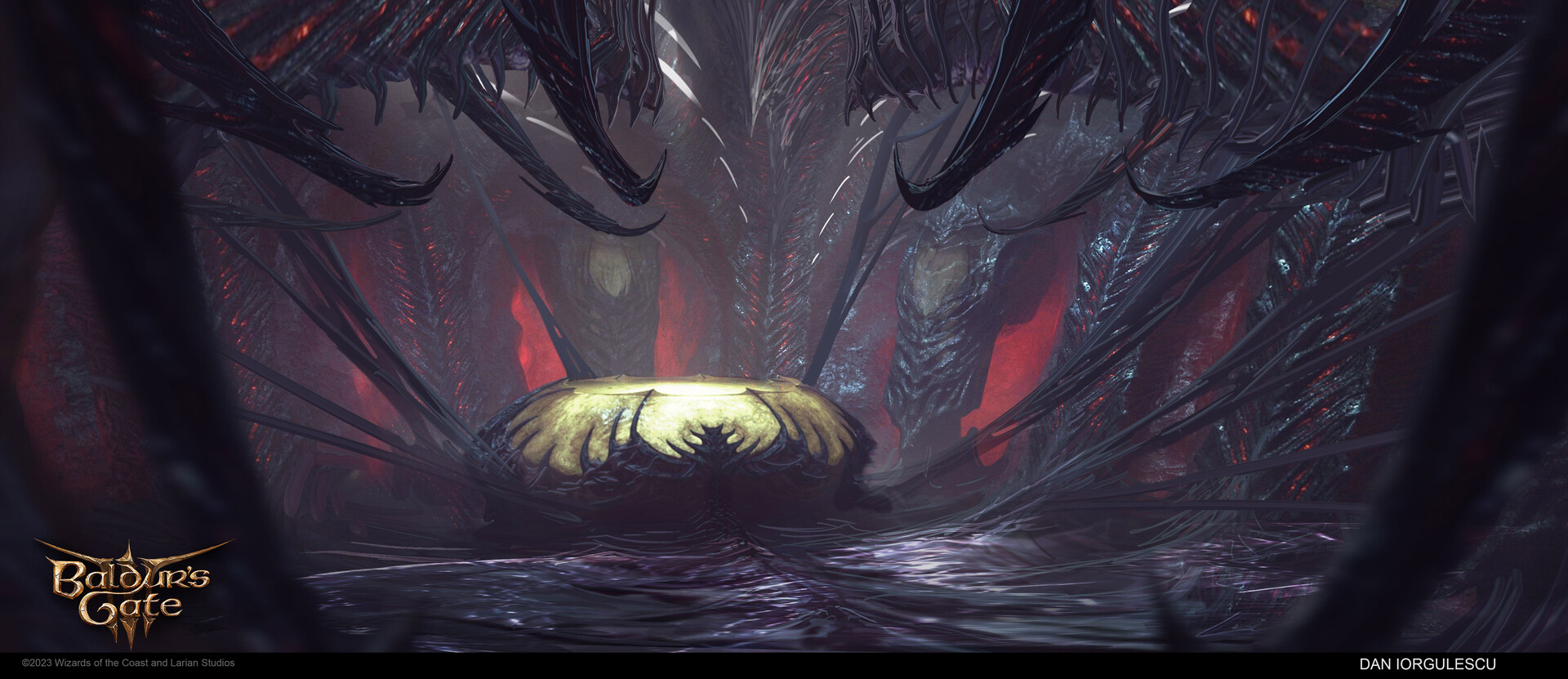 ArtStation - Baldur's Gate 3 - Nautiloid Interiors