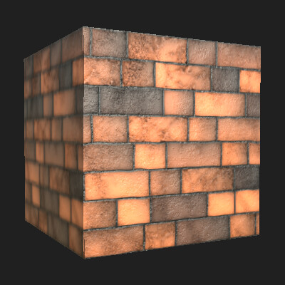 ArtStation - Brick Texture by Mikhaïl Besli
