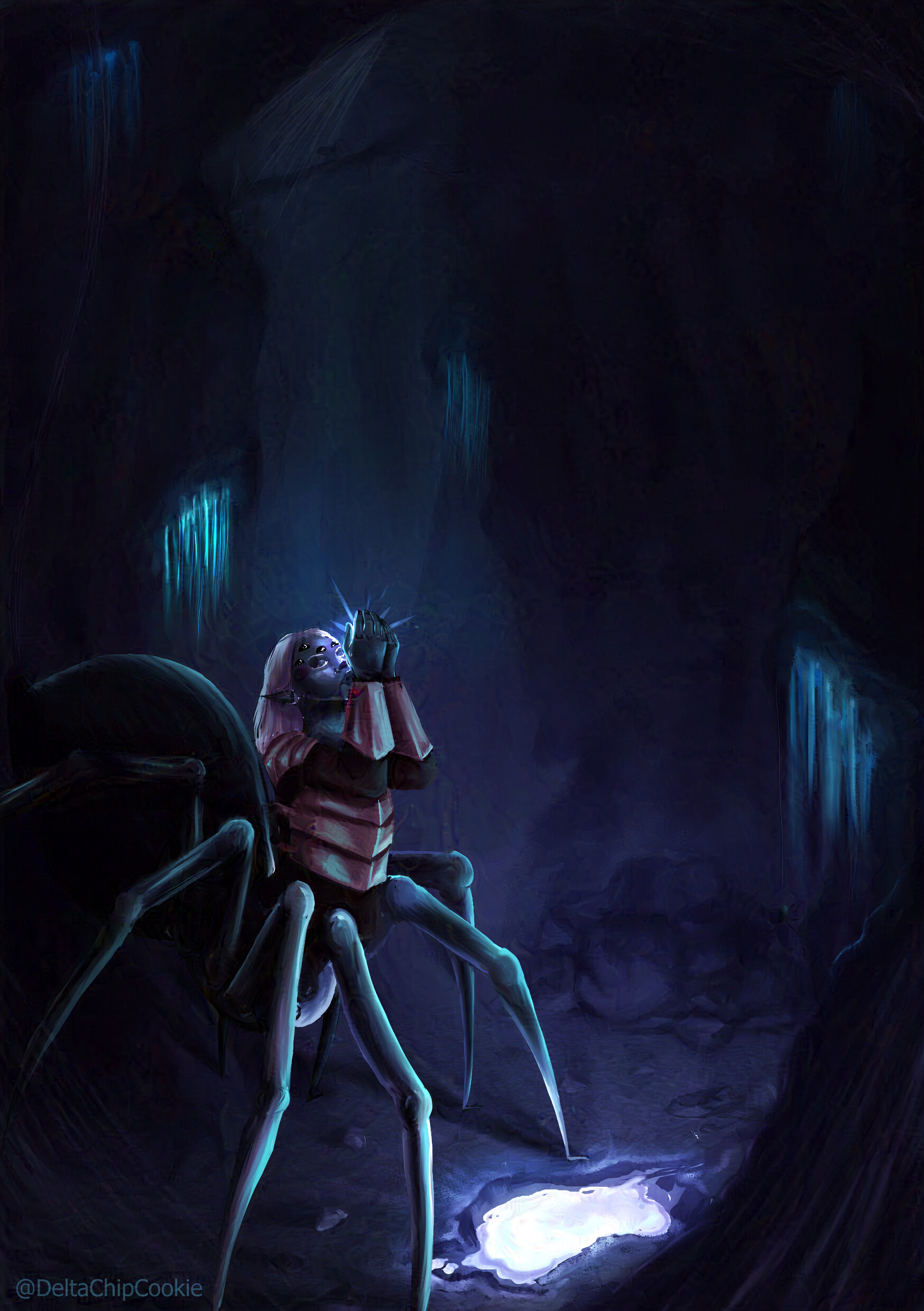 ArtStation - Lolth's Blood Drider