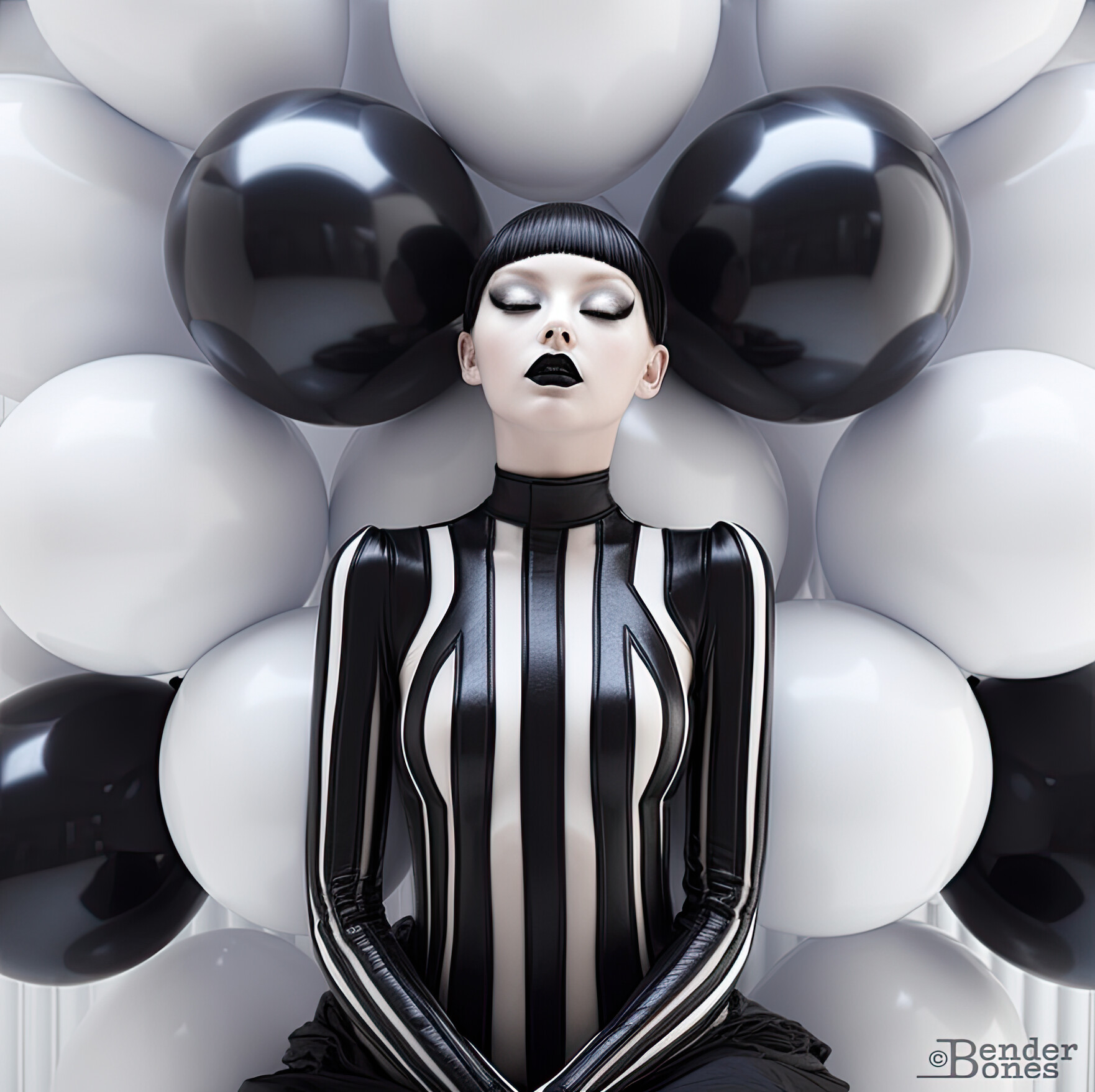 ArtStation - Bloons and leather