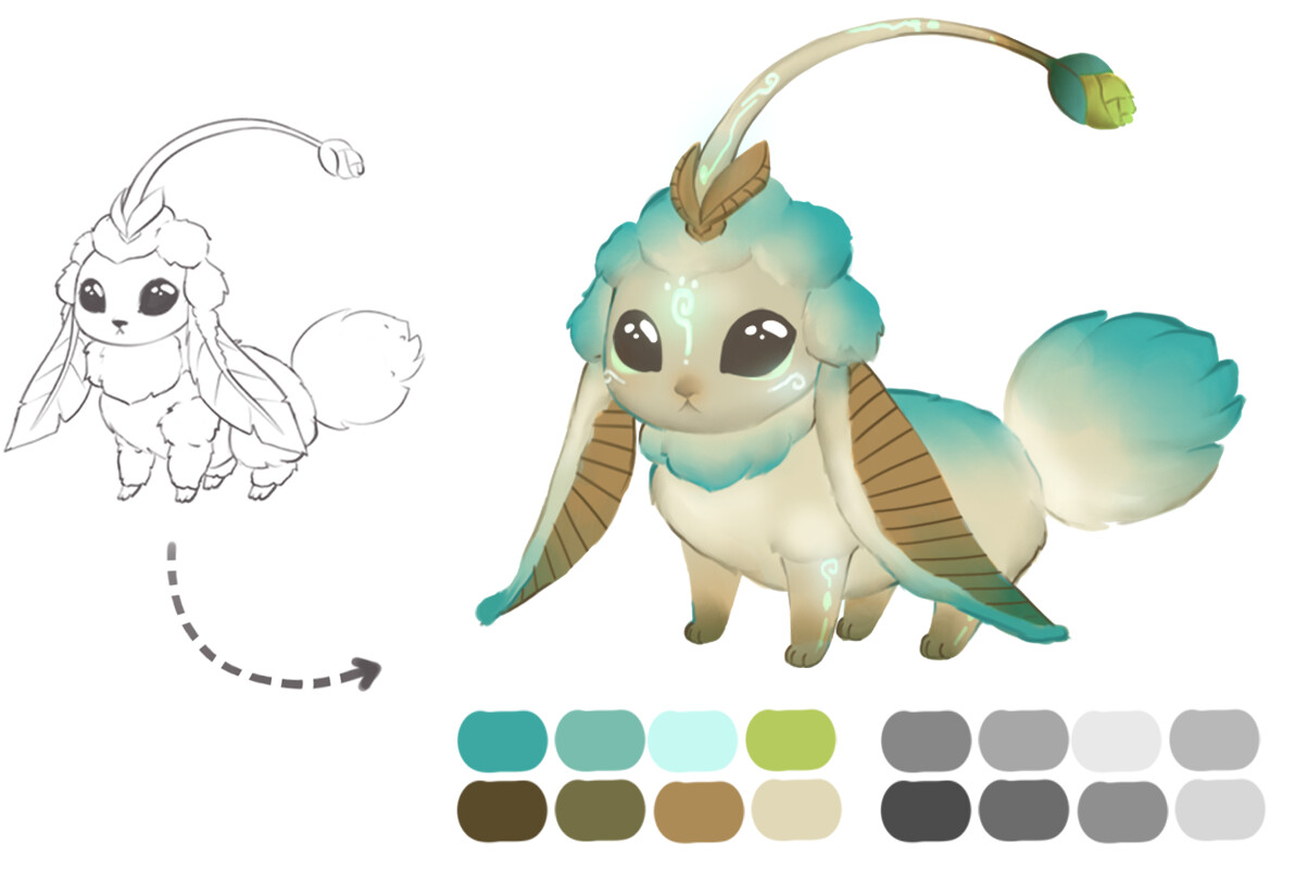 ArtStation - Concept Art of Bami