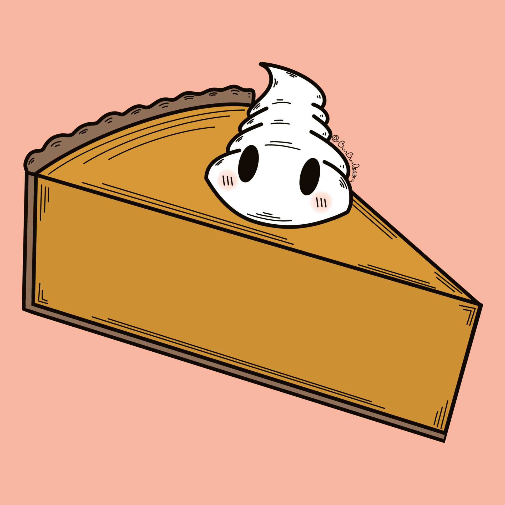 ArtStation - Pumpkin Pie Ghost