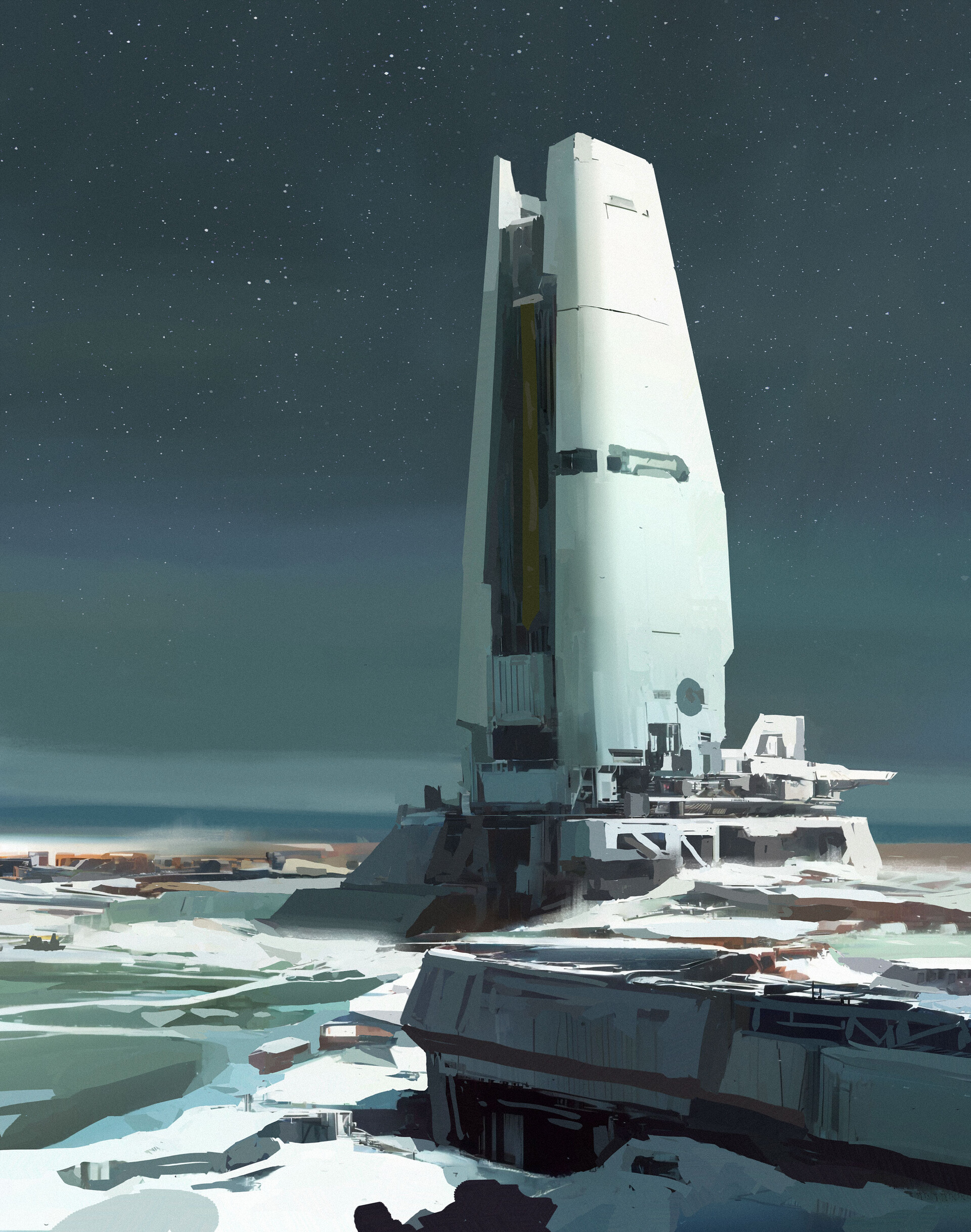 ArtStation - white outpost