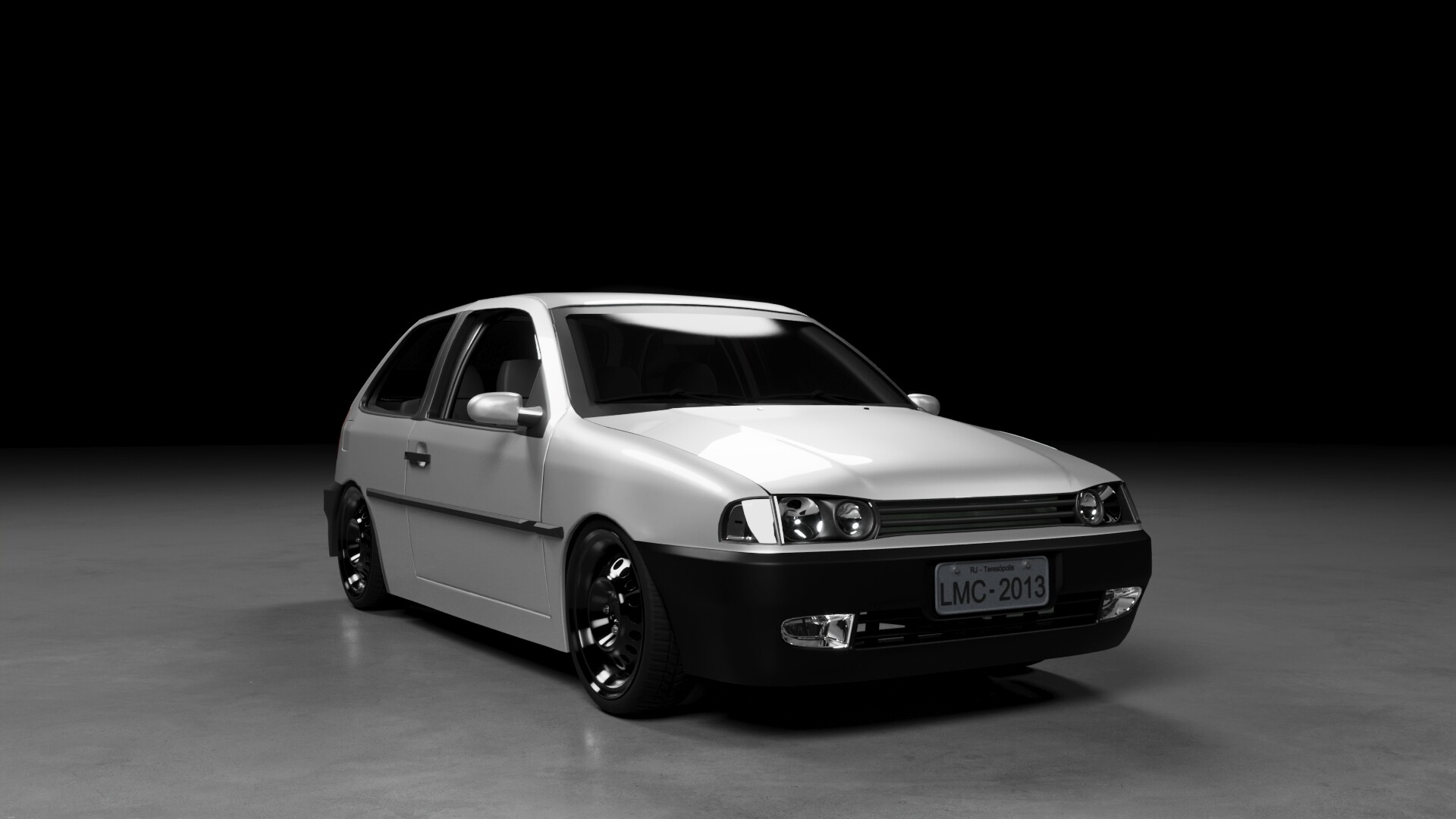 ArtStation - Volkswagen Gol G2
