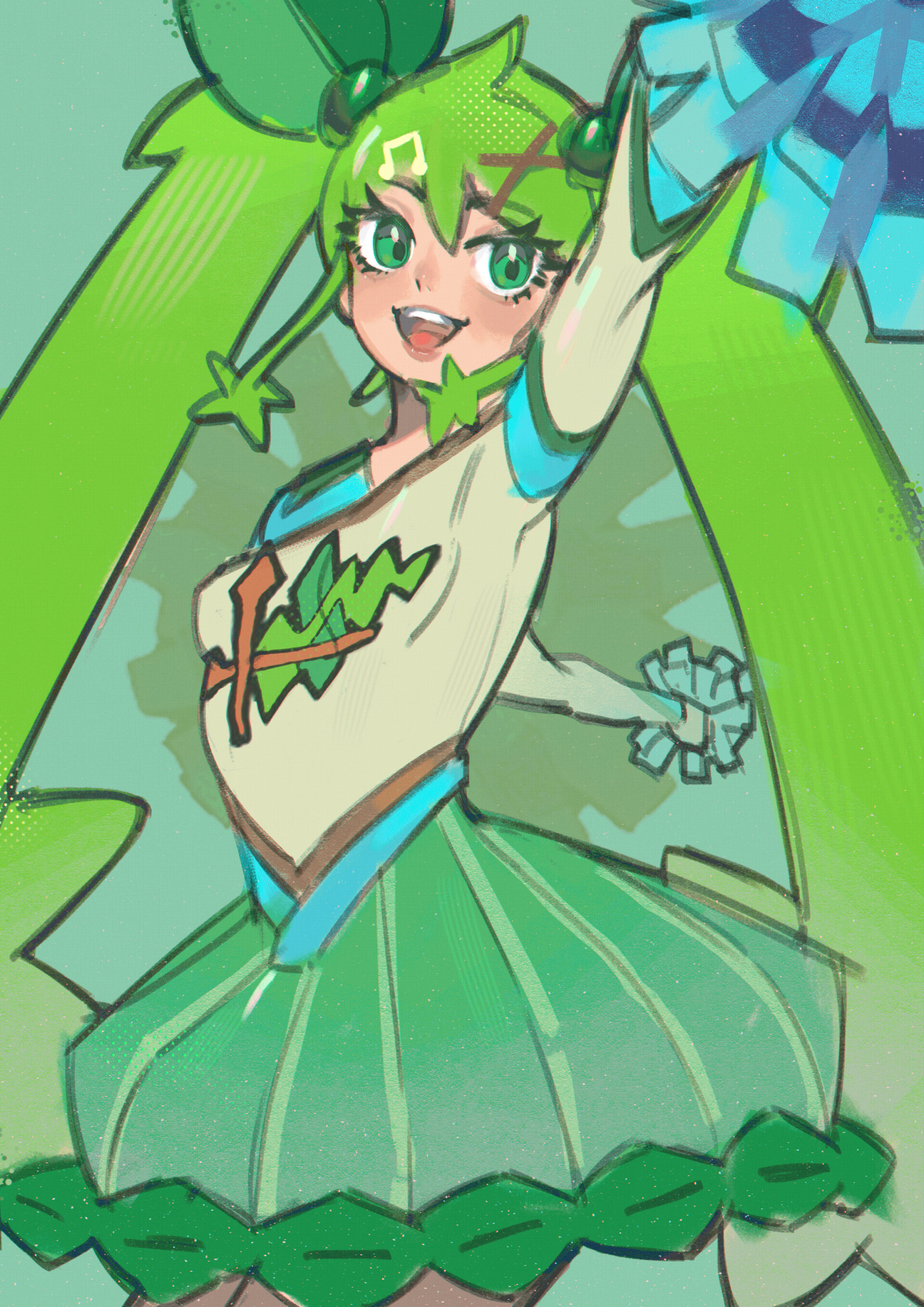 ArtStation - Grass type miku