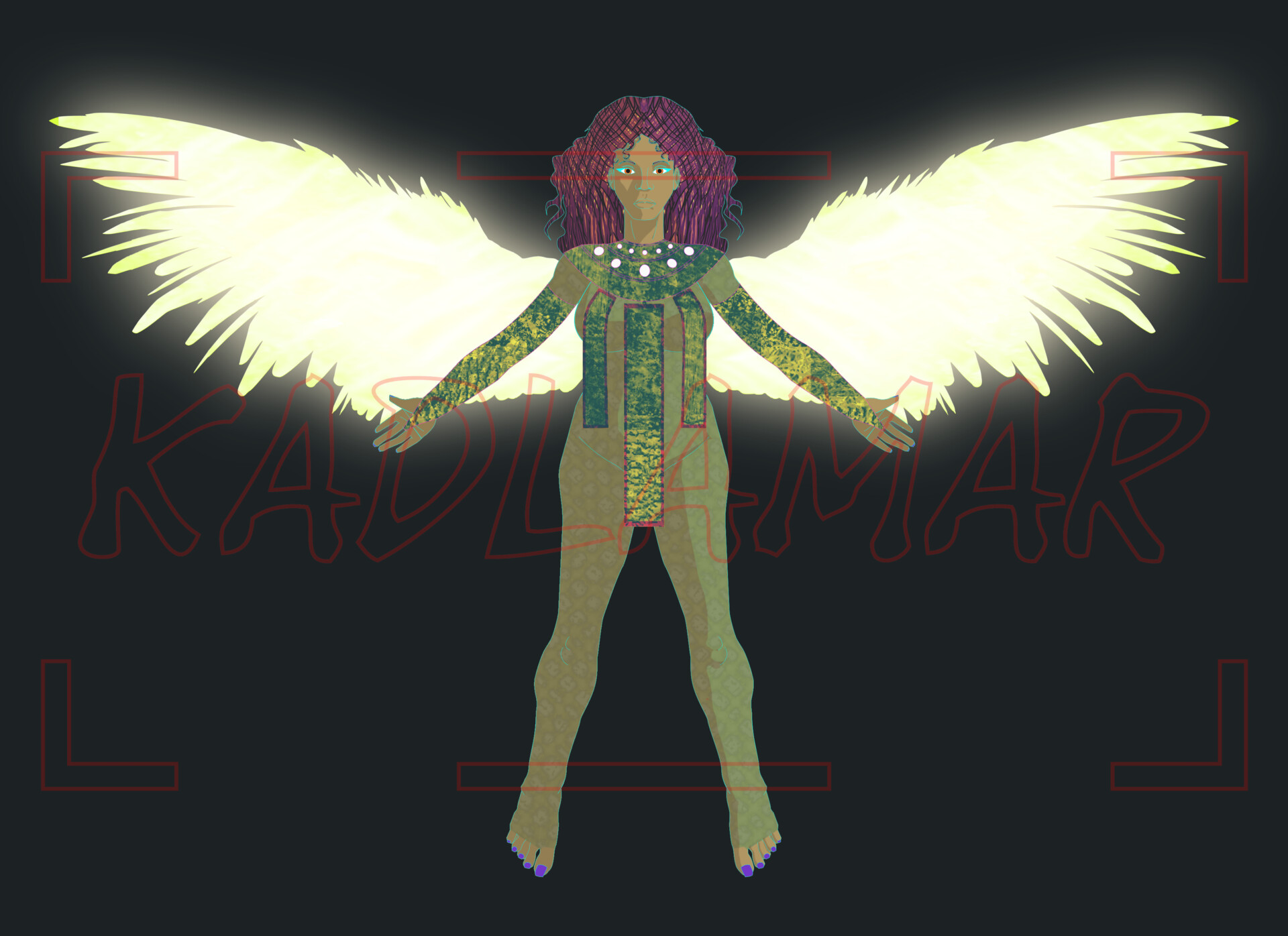 ArtStation - Light Winged Angel Concept