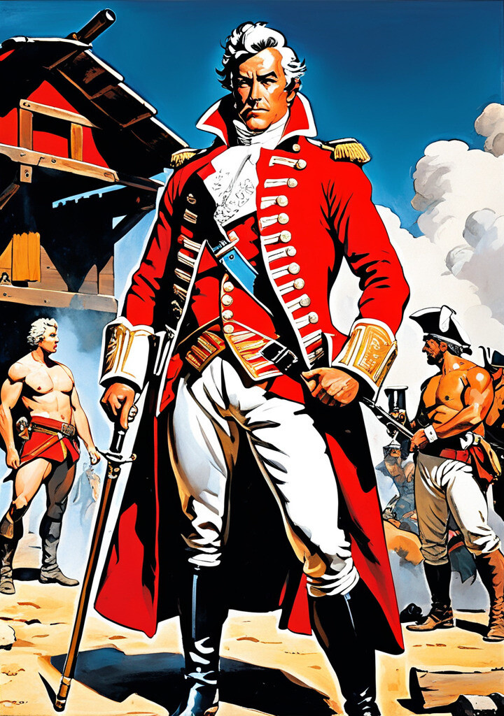 ArtStation - portrait of red coat