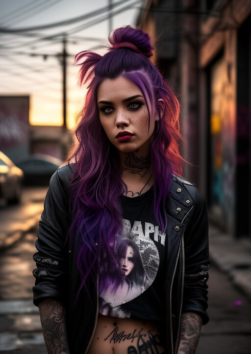 ArtStation - Punk girl