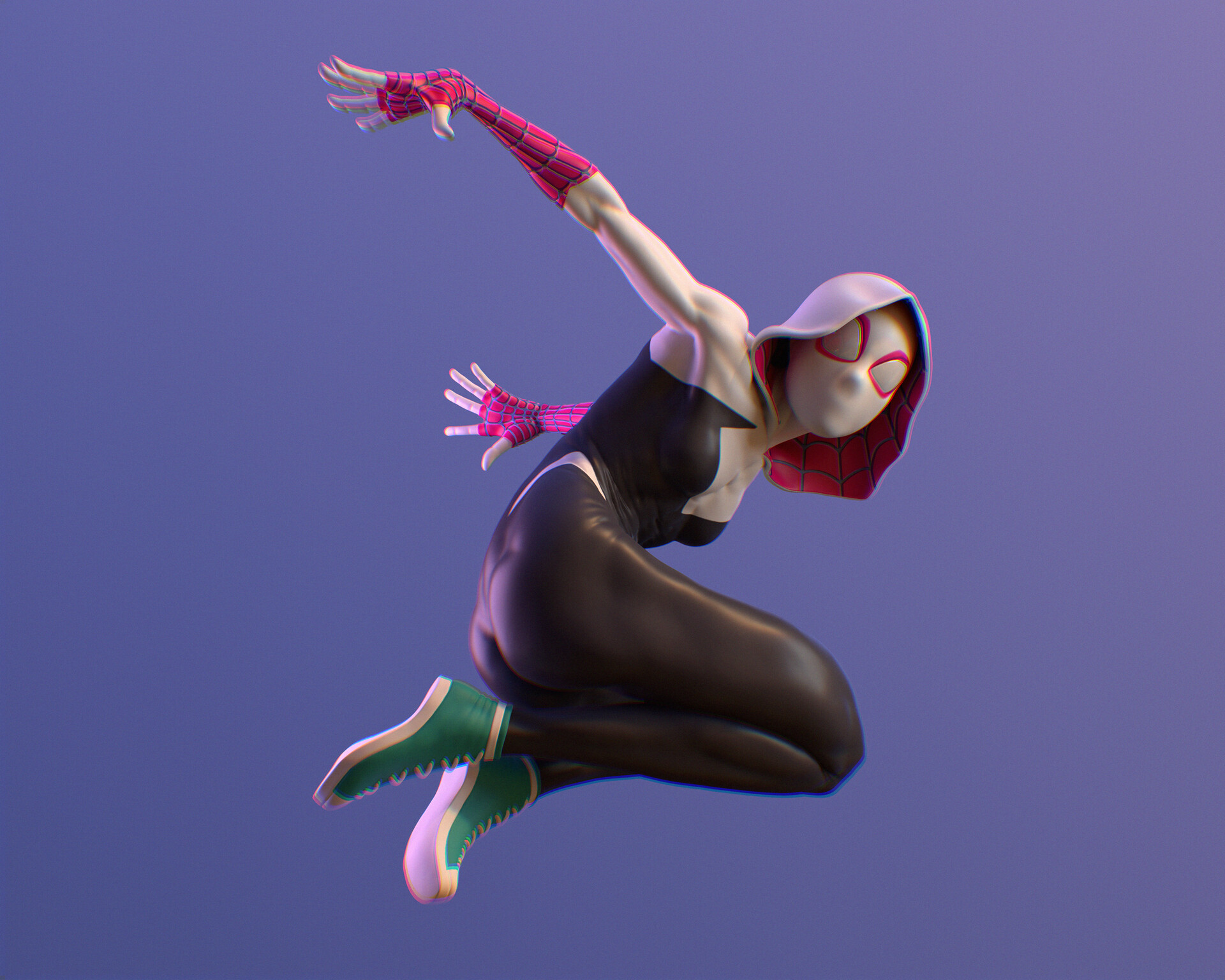 Shiyi Tang - Spiderman Gwen (Fan Art)