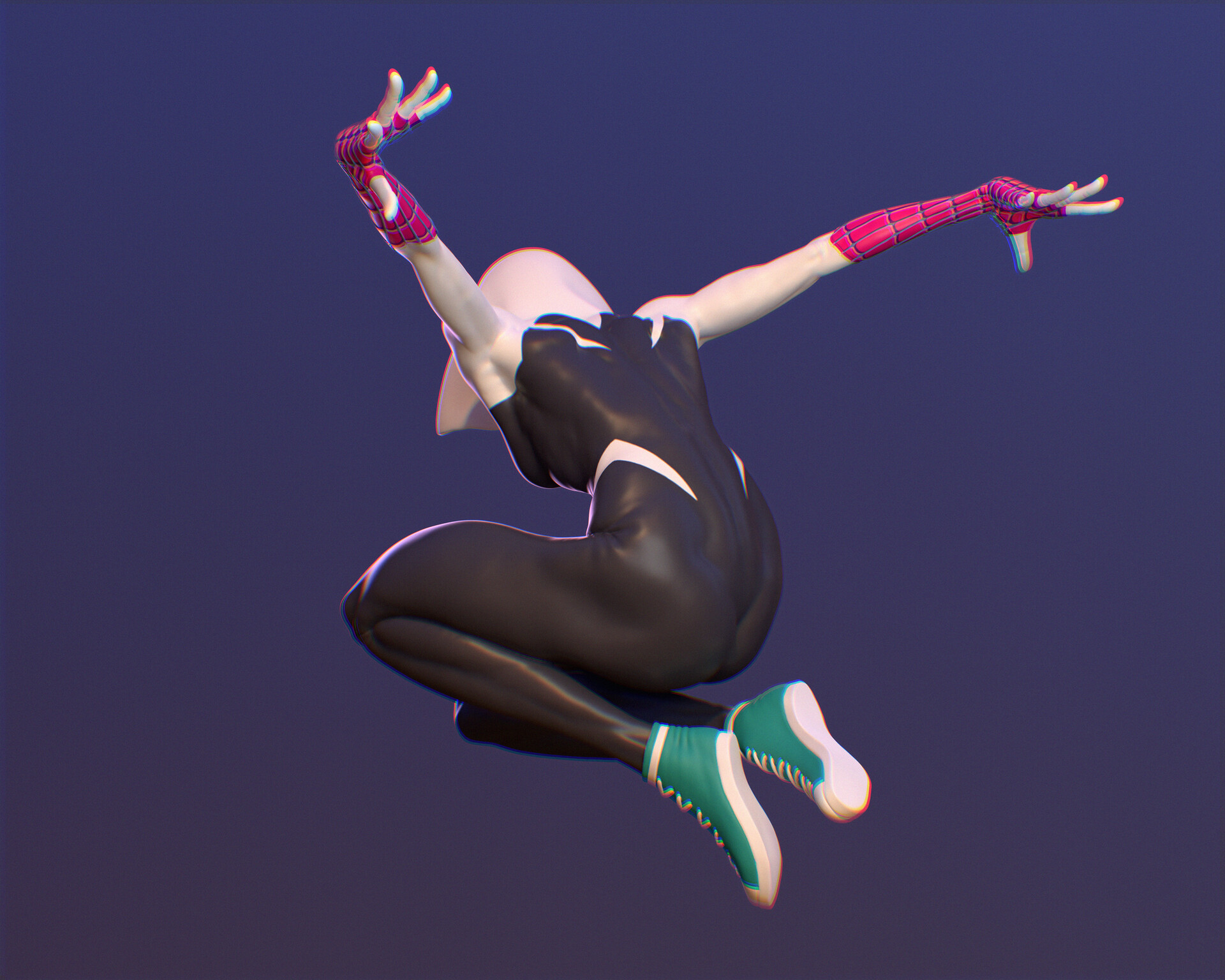 Shiyi Tang - Spiderman Gwen (Fan Art)