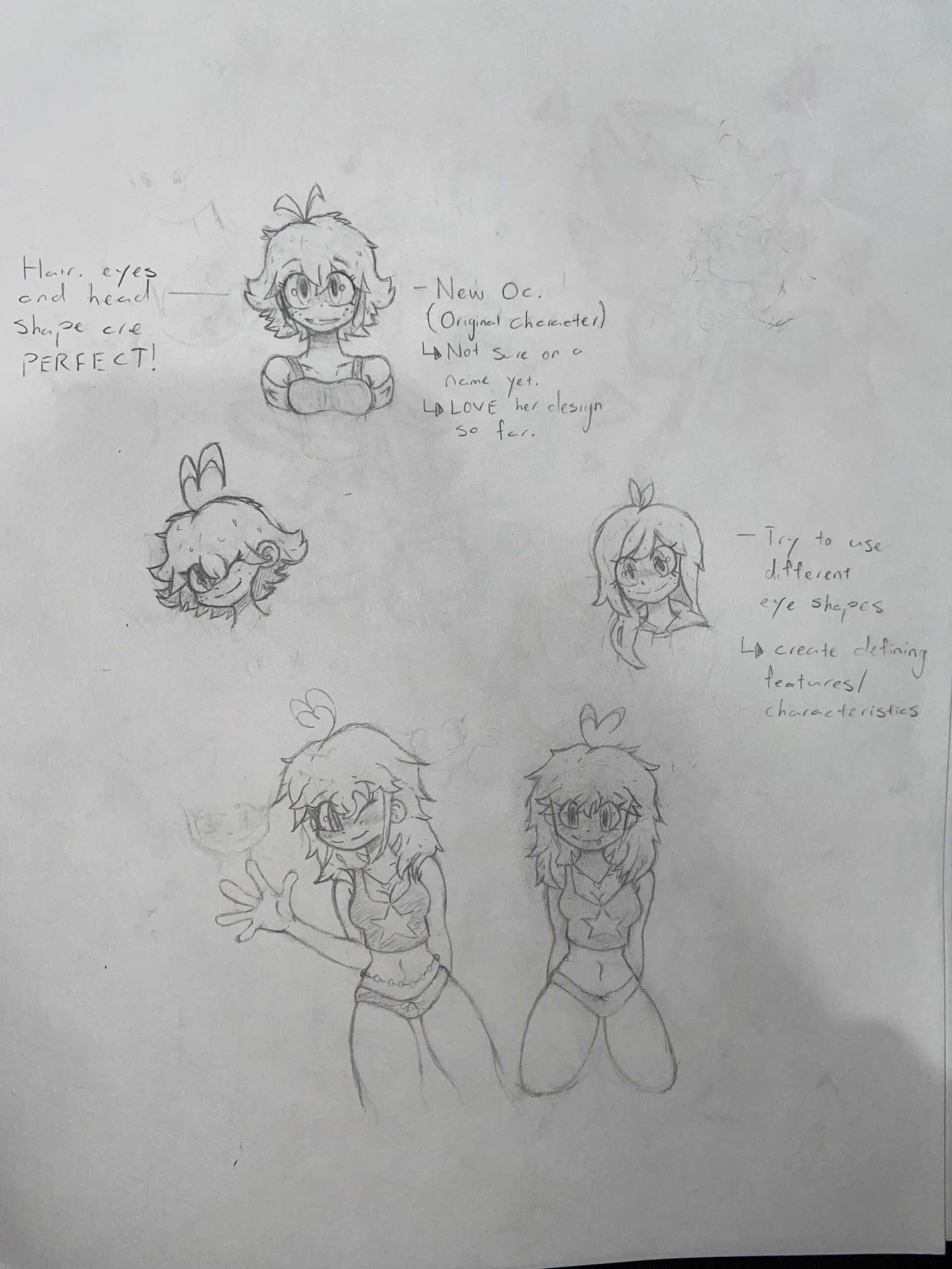 ArtStation - Random girl sketches