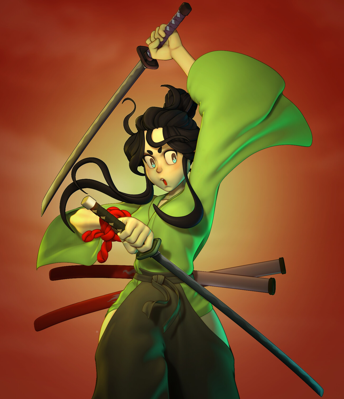 Higinio Gonzalez - Sho - Character Concept