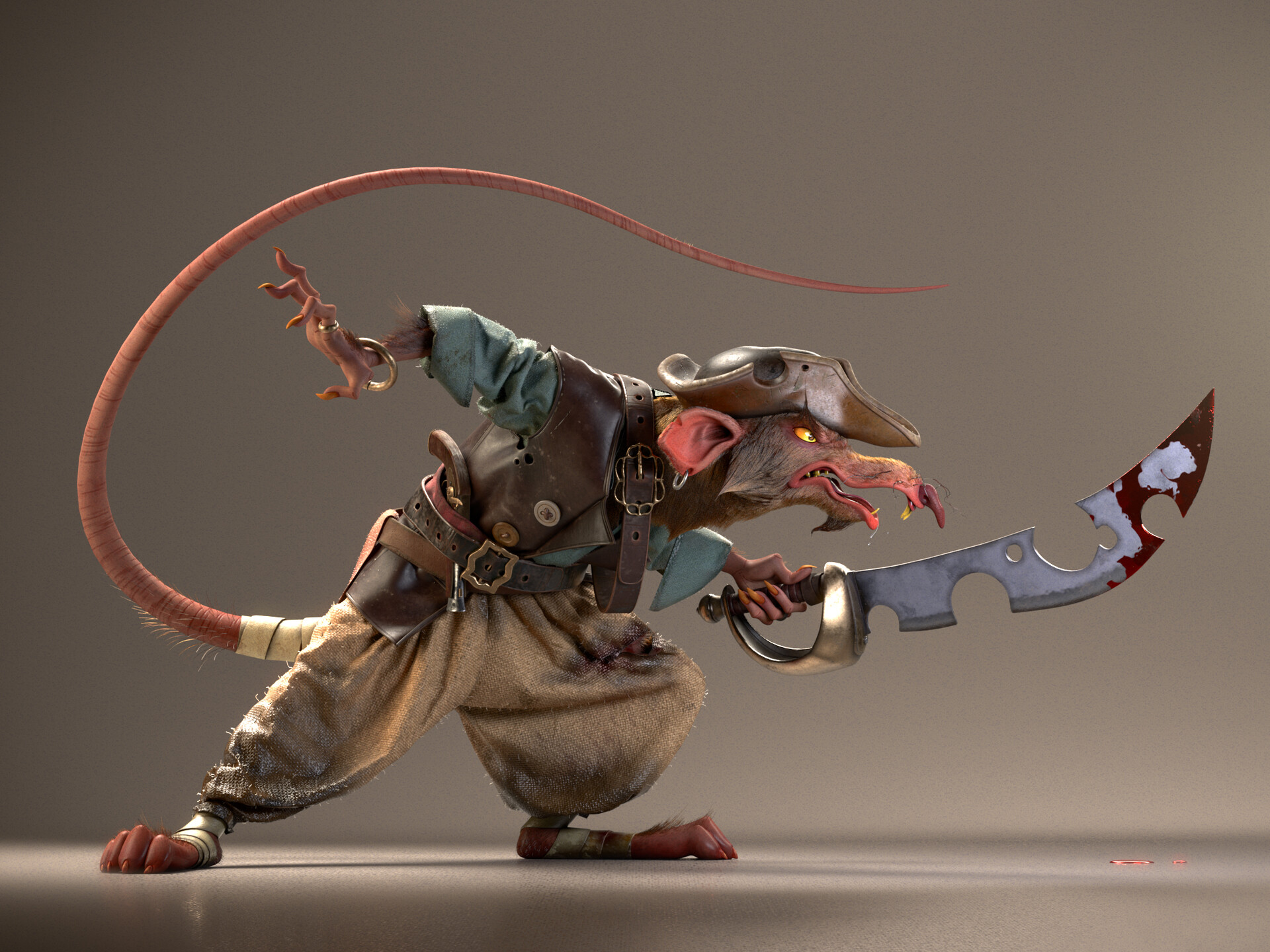 ArtStation - Pi-rat - CG character