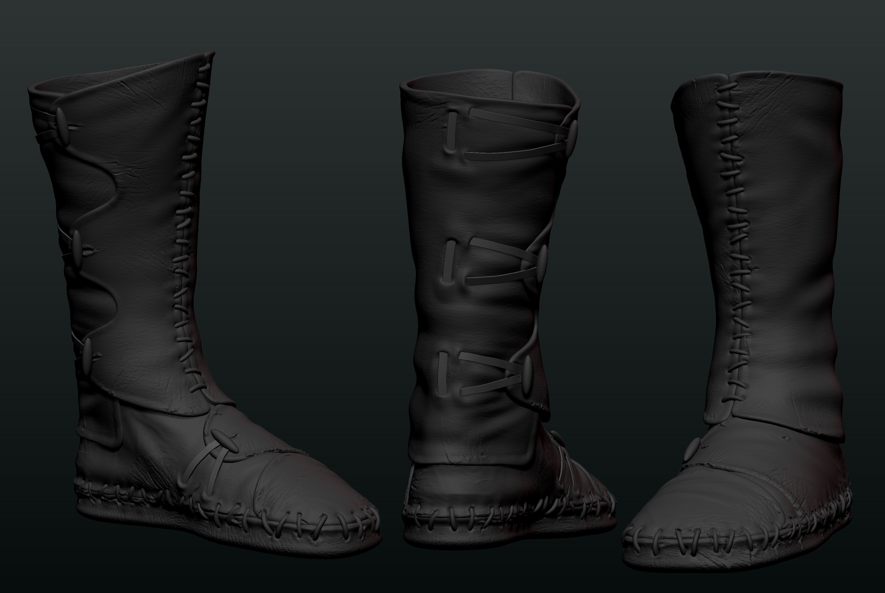 Harry Heywood - Elder Scrolls V: Skyrim - Archmage Robes cloth study