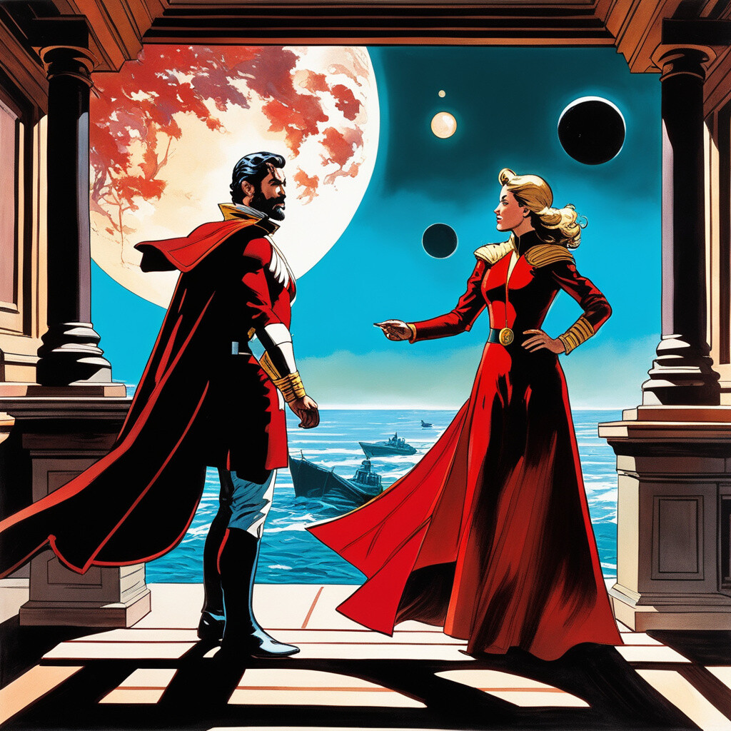 ArtStation - captain Nemo at sea coast