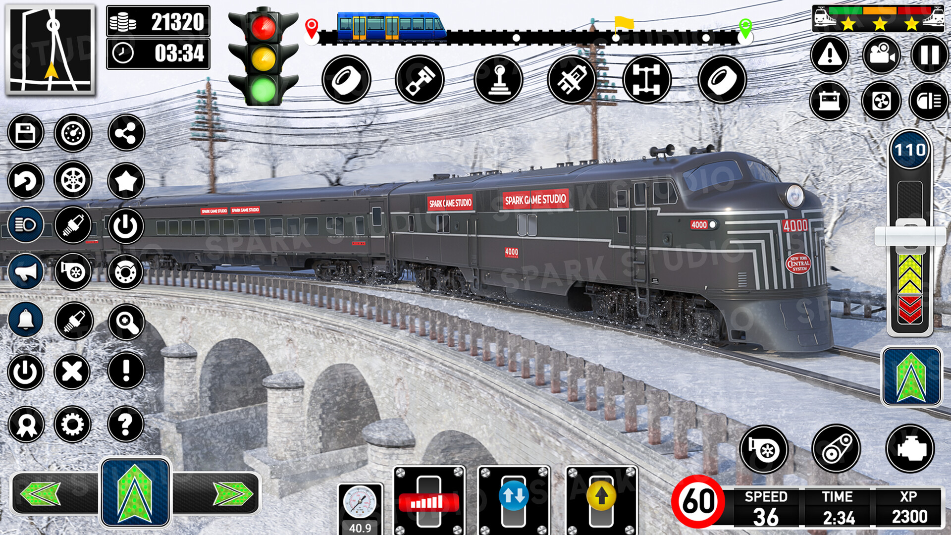 ArtStation - Snow Train Game Screenshot