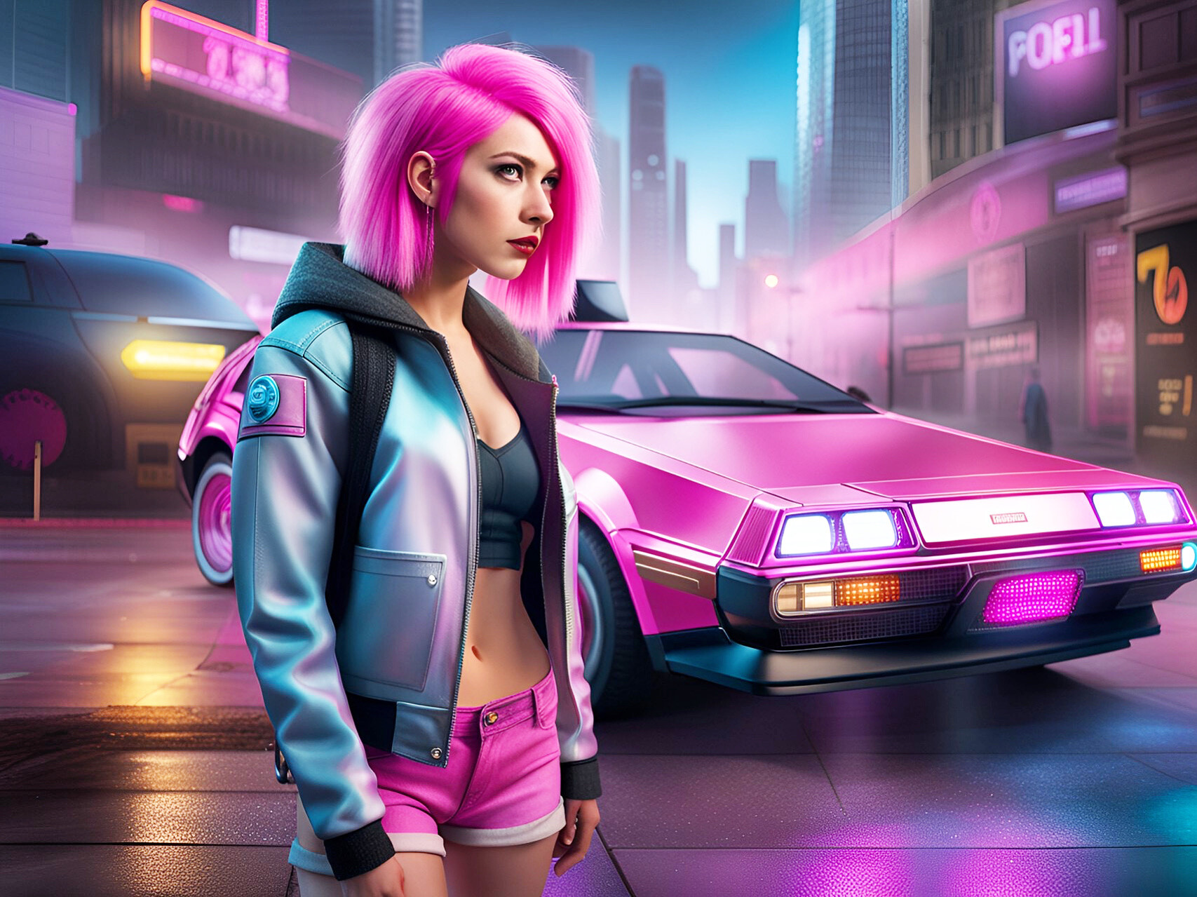ArtStation - Cyber pink